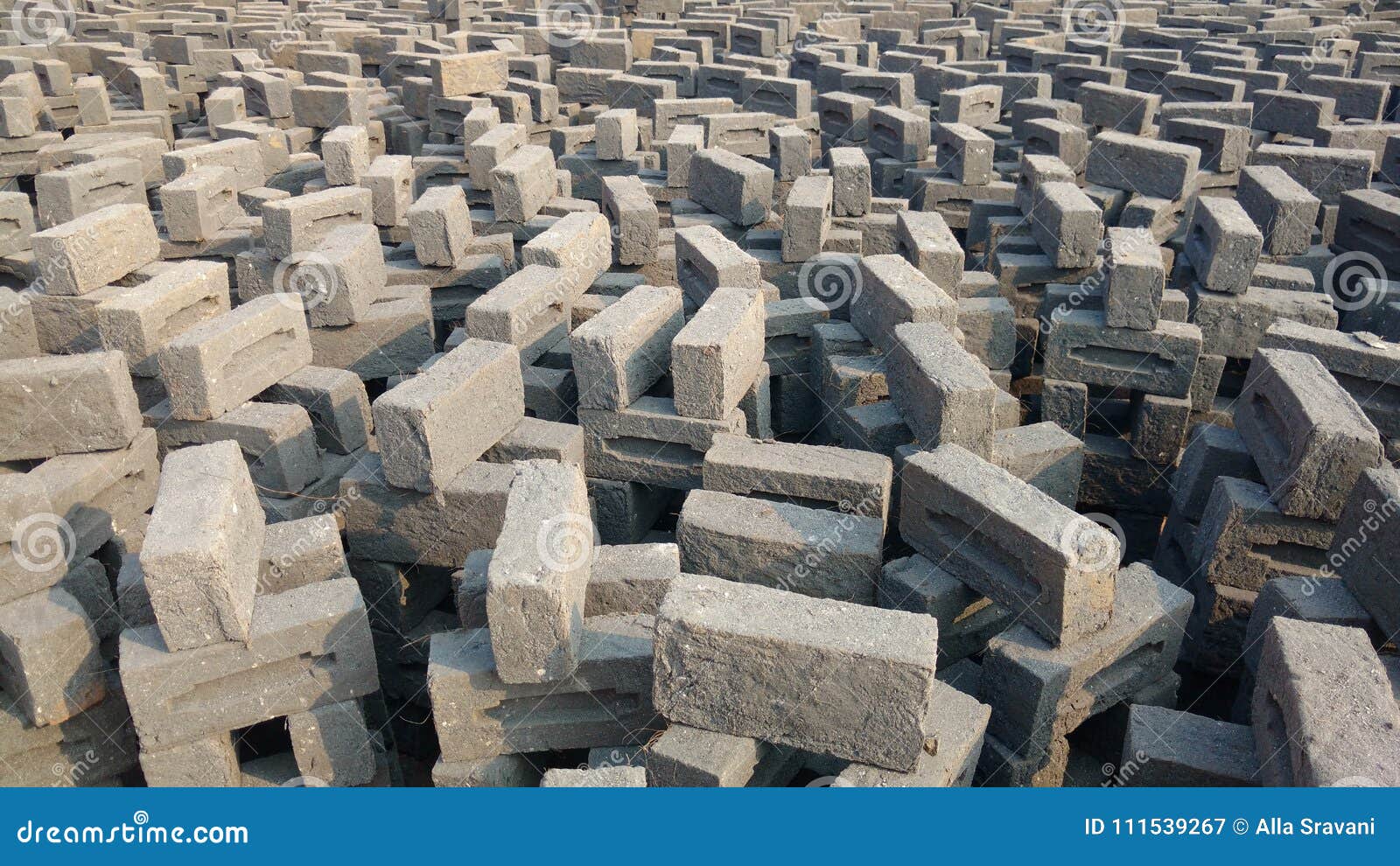 Gray Bricks stock image. Image of construction, bricks - 111539267