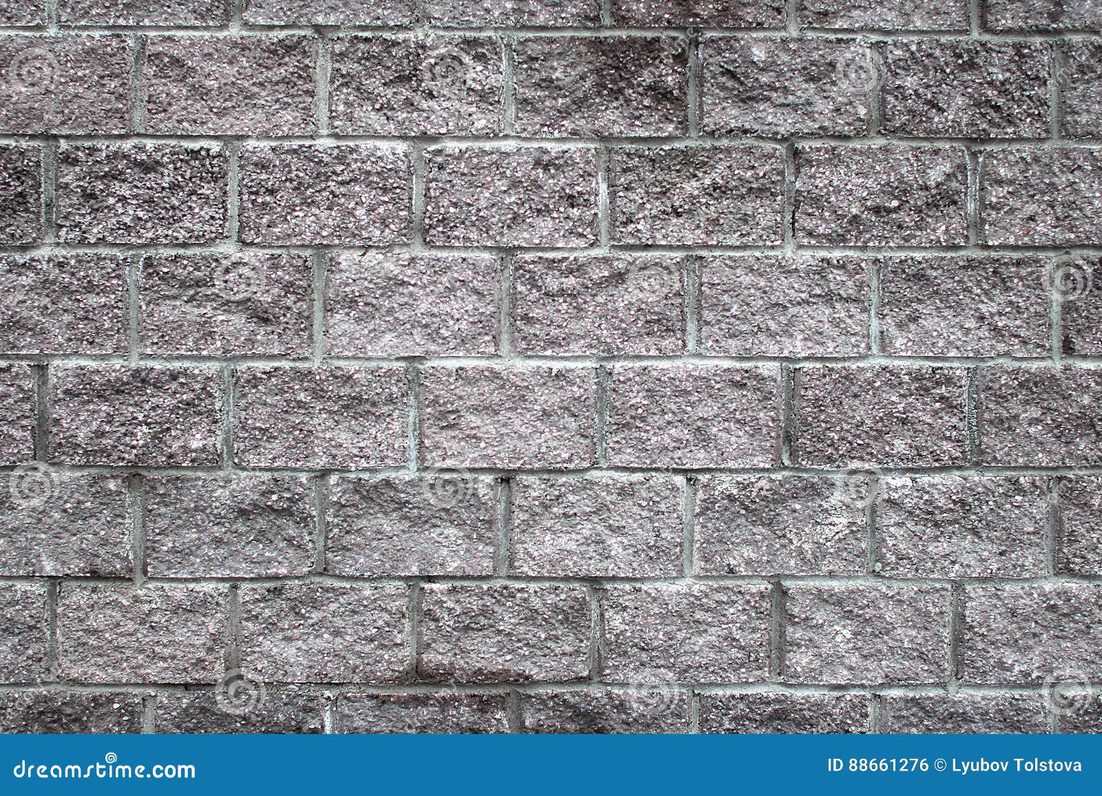 Gray brickwork stock photo. Image of construction, closeup - 88661276