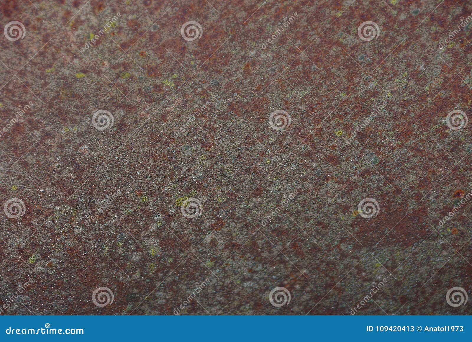 Gray Brown Texture of a Piece of Rusty Metal Stock Image - Image of ...