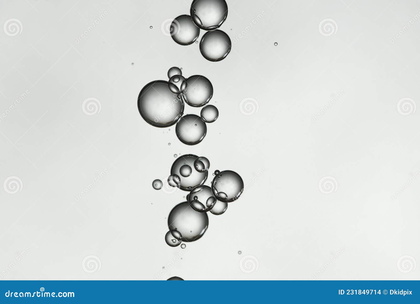 Gray bubbles stock photo. Image of light, chemical, natural - 231849714