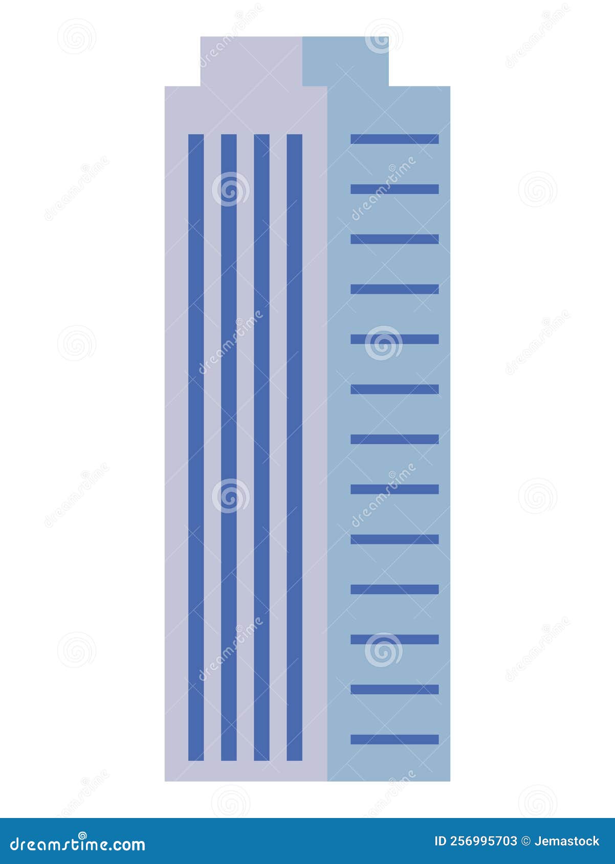 Gray building construction stock vector. Illustration of isolated ...