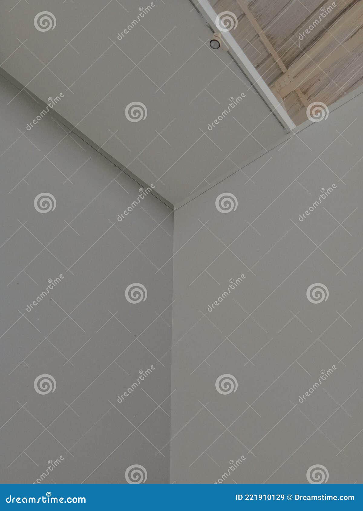 Gray building wall corner stock image. Image of white - 221910129