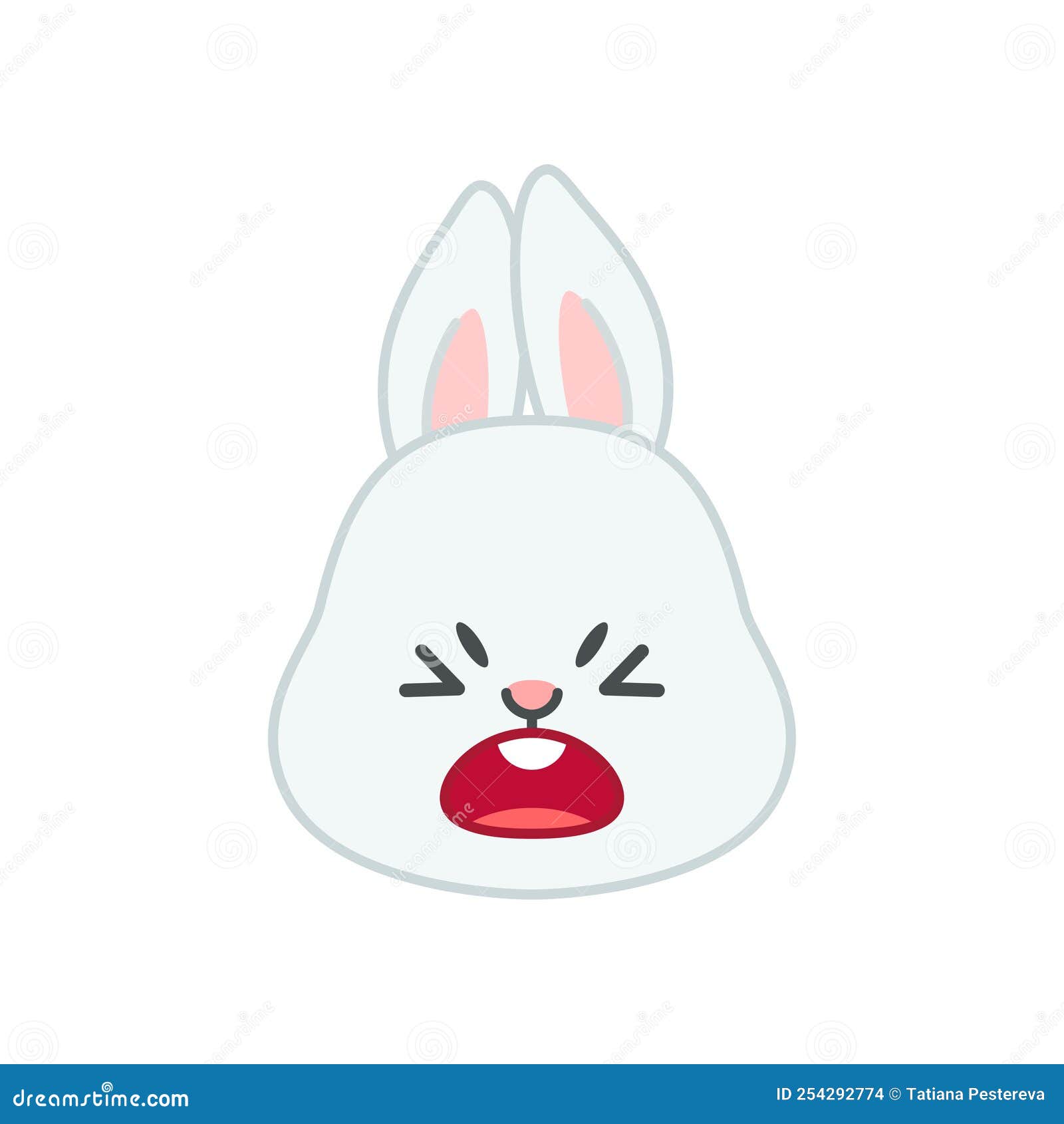 Angry Rabbit Face