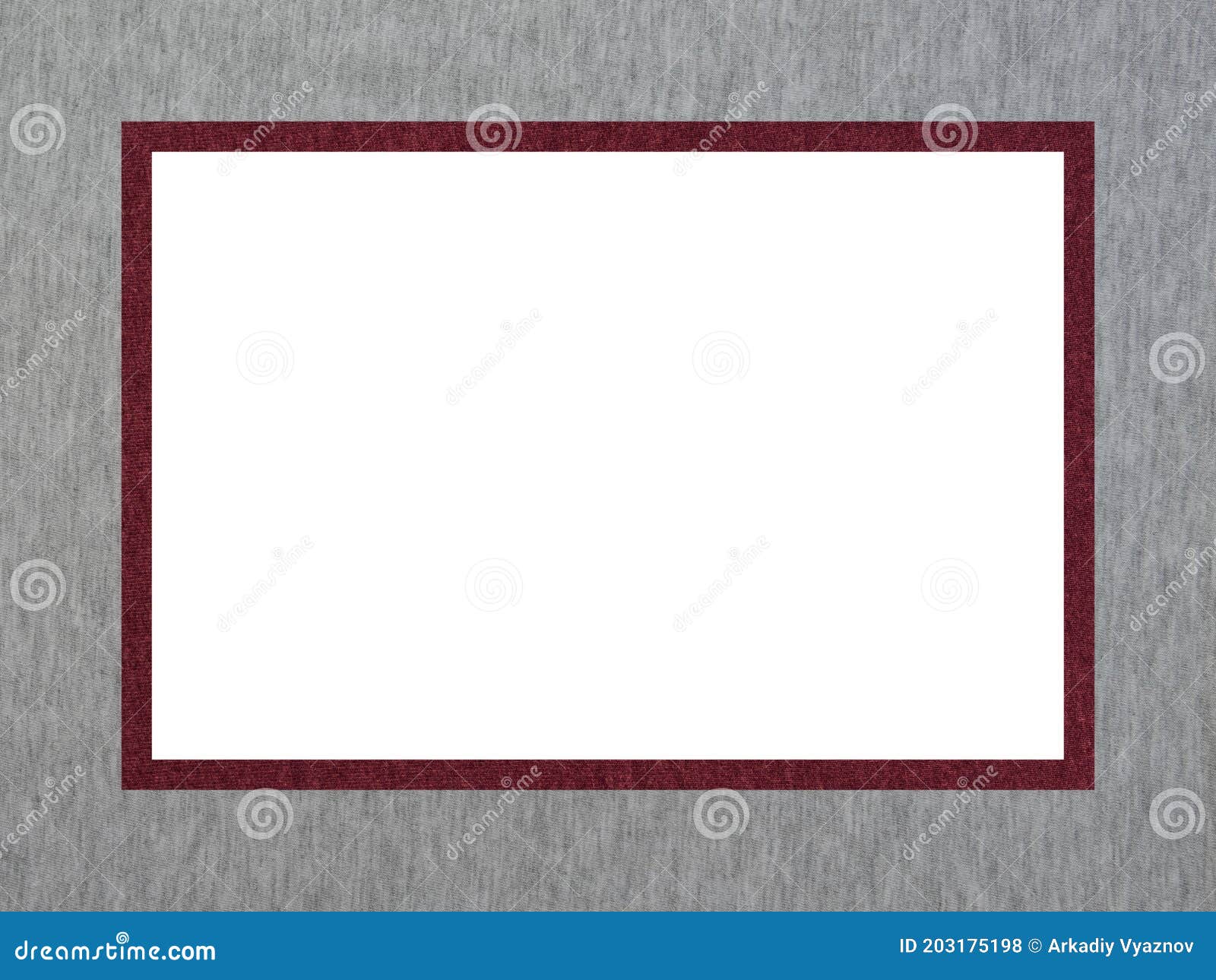 Gray-burgundy Textured Rectangular Frame Stock Photo - Image of ...
