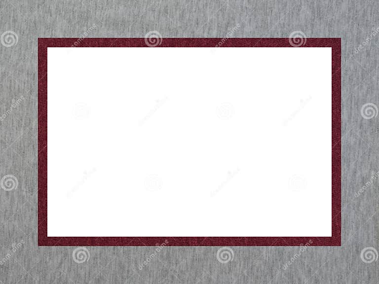 Gray-burgundy Textured Rectangular Frame Stock Photo - Image of ...