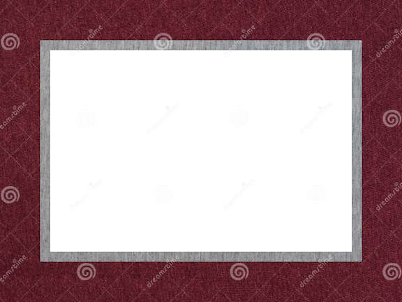 Gray-burgundy Textured Rectangular Frame Stock Illustration ...
