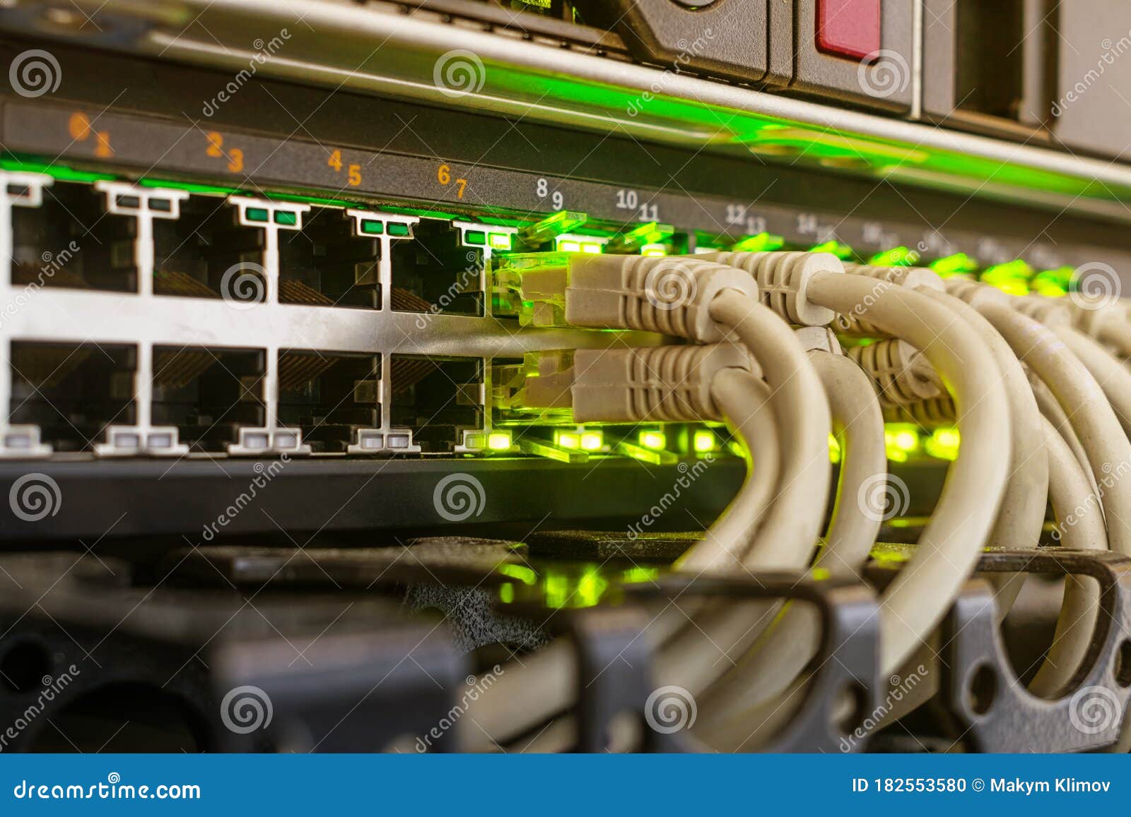 Gray Cables are Included in the Network Interfaces with a Green ...