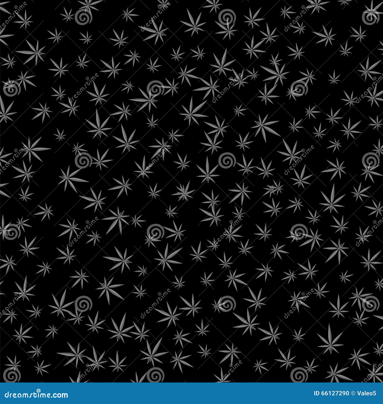 Gray Cannabis Leaves Background Stock Vector - Illustration of grass ...