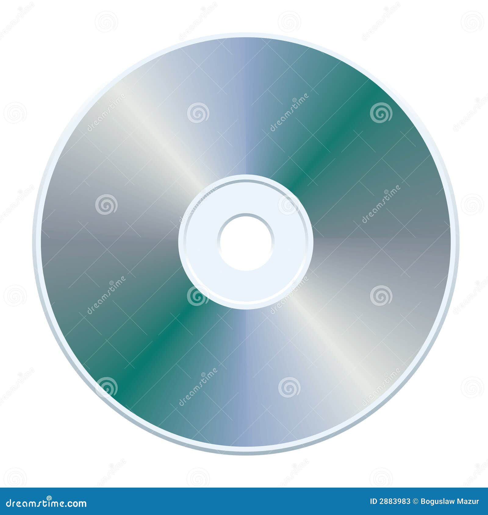 Gray CD stock vector. Illustration of film, digital, compact - 2883983