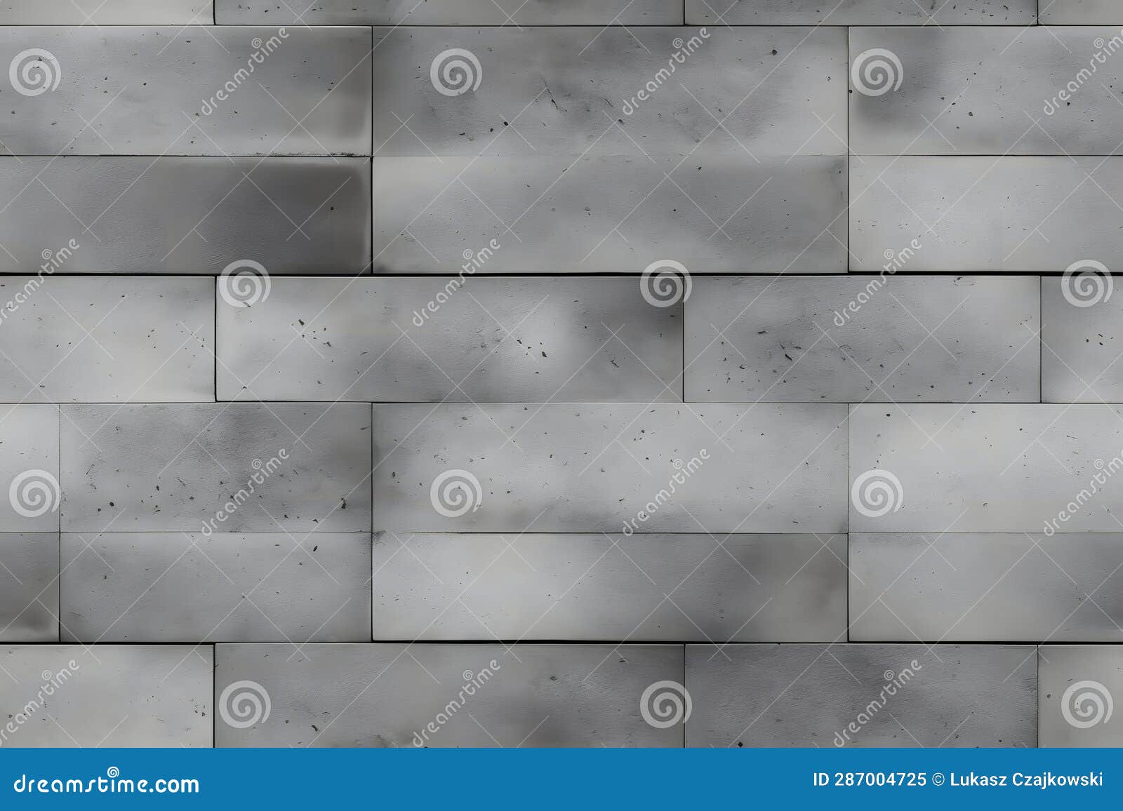 Gray Cement Brick Wall Texture Generative Ai Stock Illustration ...
