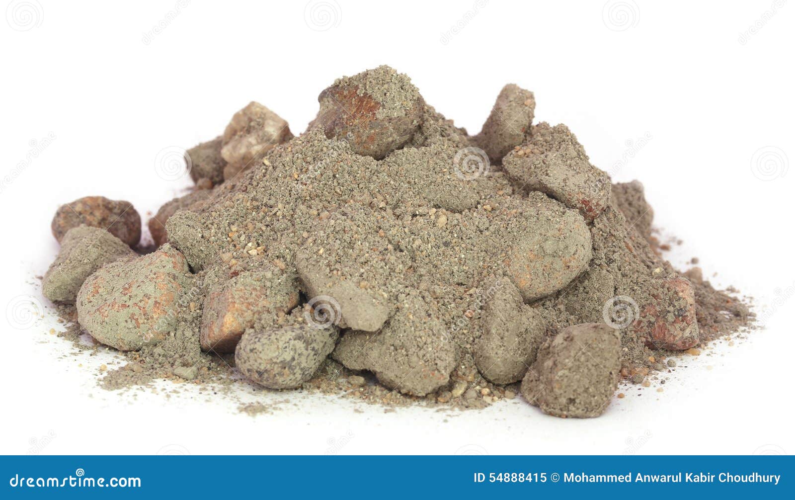 Gray cement powder stock image. Image of concrete, isolated - 54888415