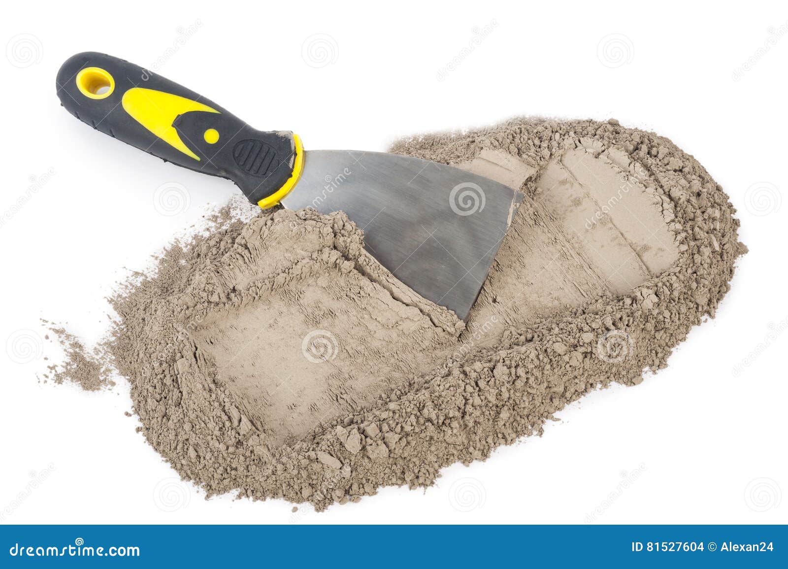 Gray cement powder stock photo. Image of deification - 81527604