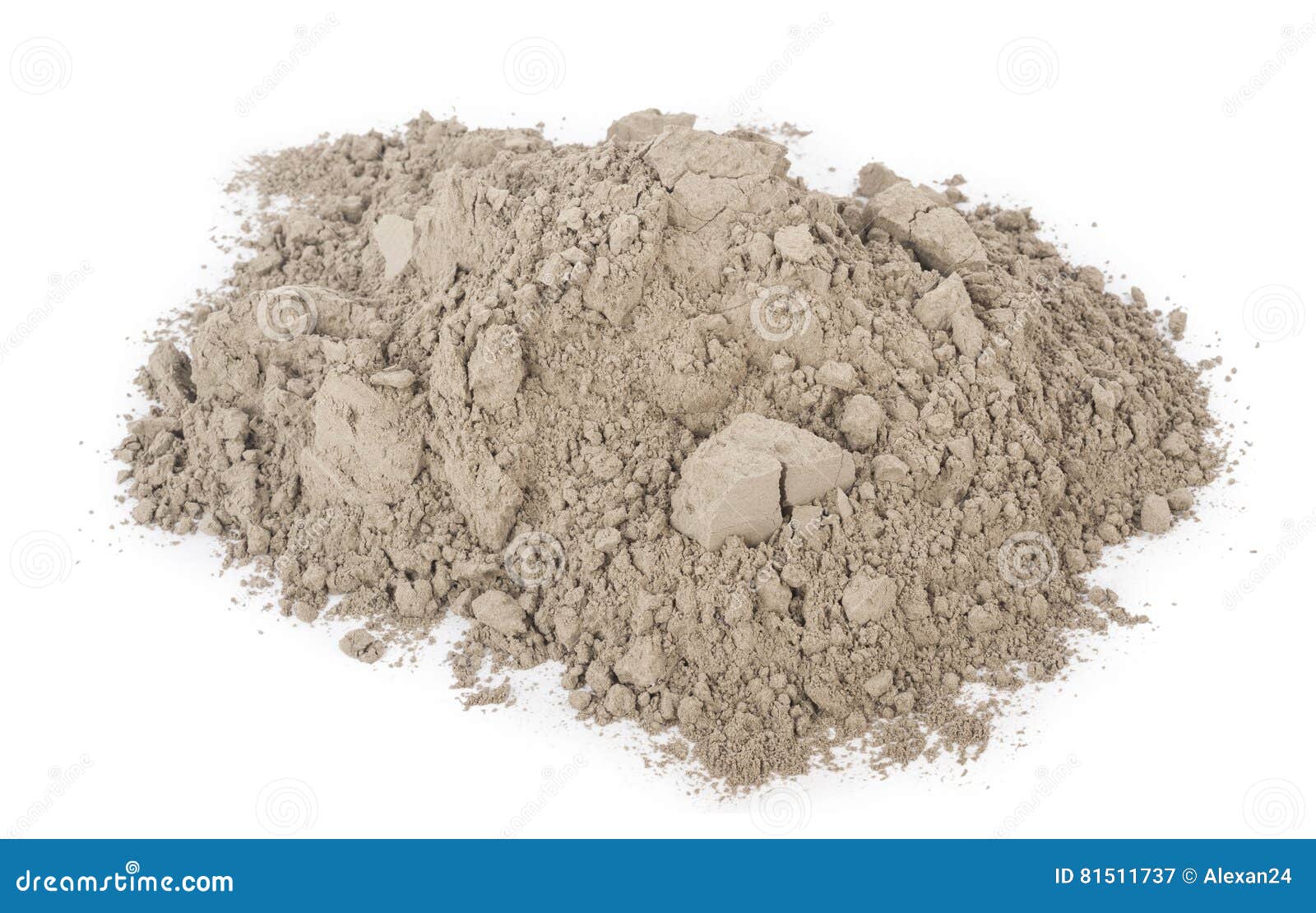 Gray cement powder stock image. Image of construction - 81511737