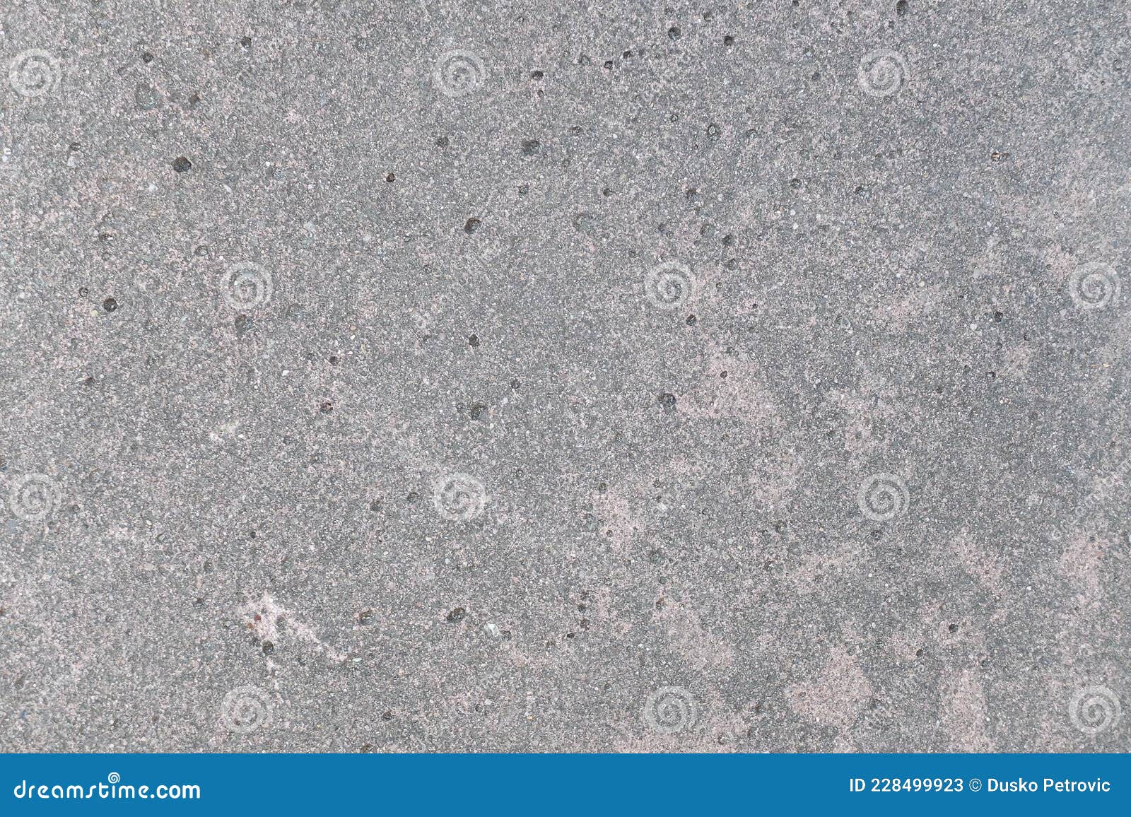 Gray Cement Street Texture Background with Circular Holes and Splotch ...
