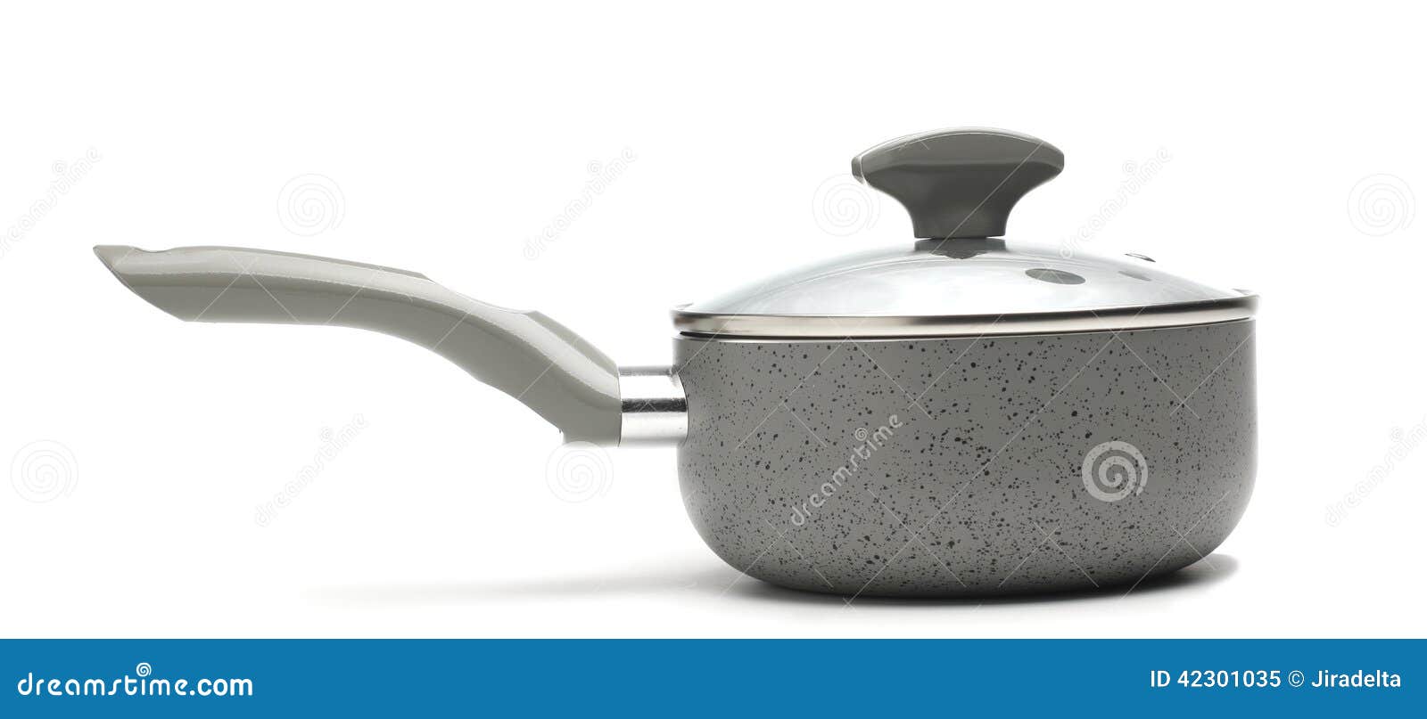 Gray Ceramic coating Pot stock image. Image of cooking - 42301035