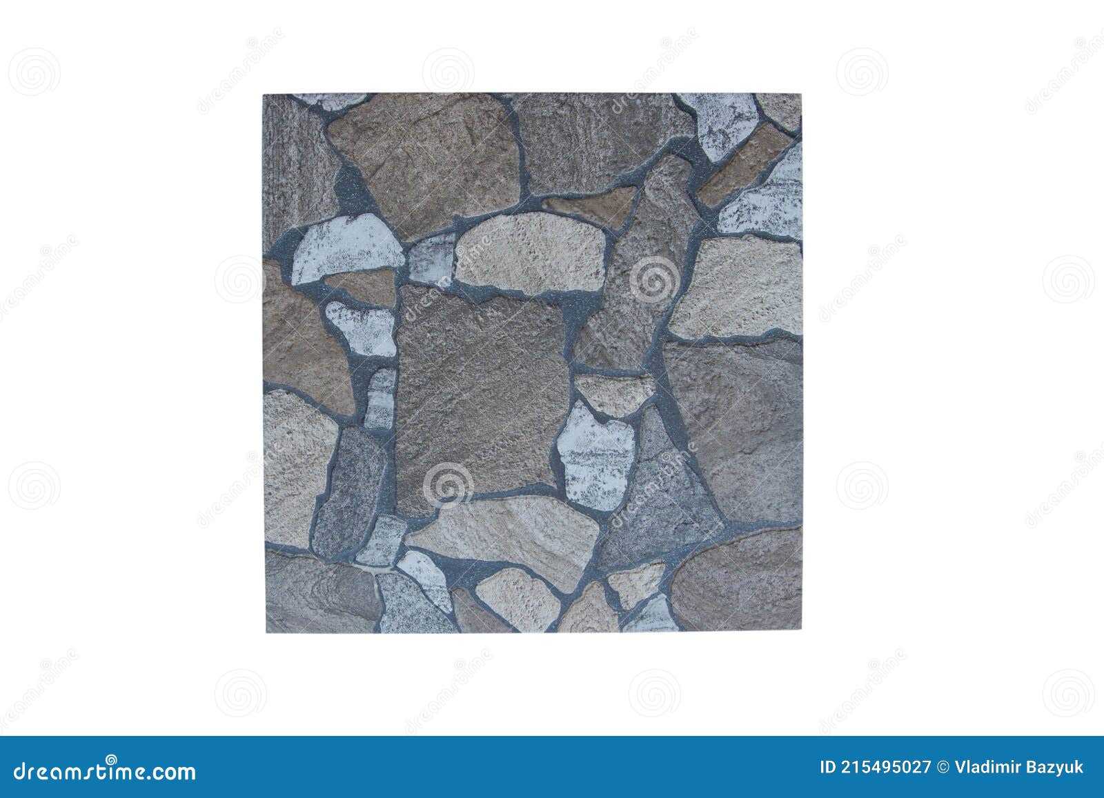 Gray Ceramic Tile Isolated,square Tile Stone Texture on a White ...