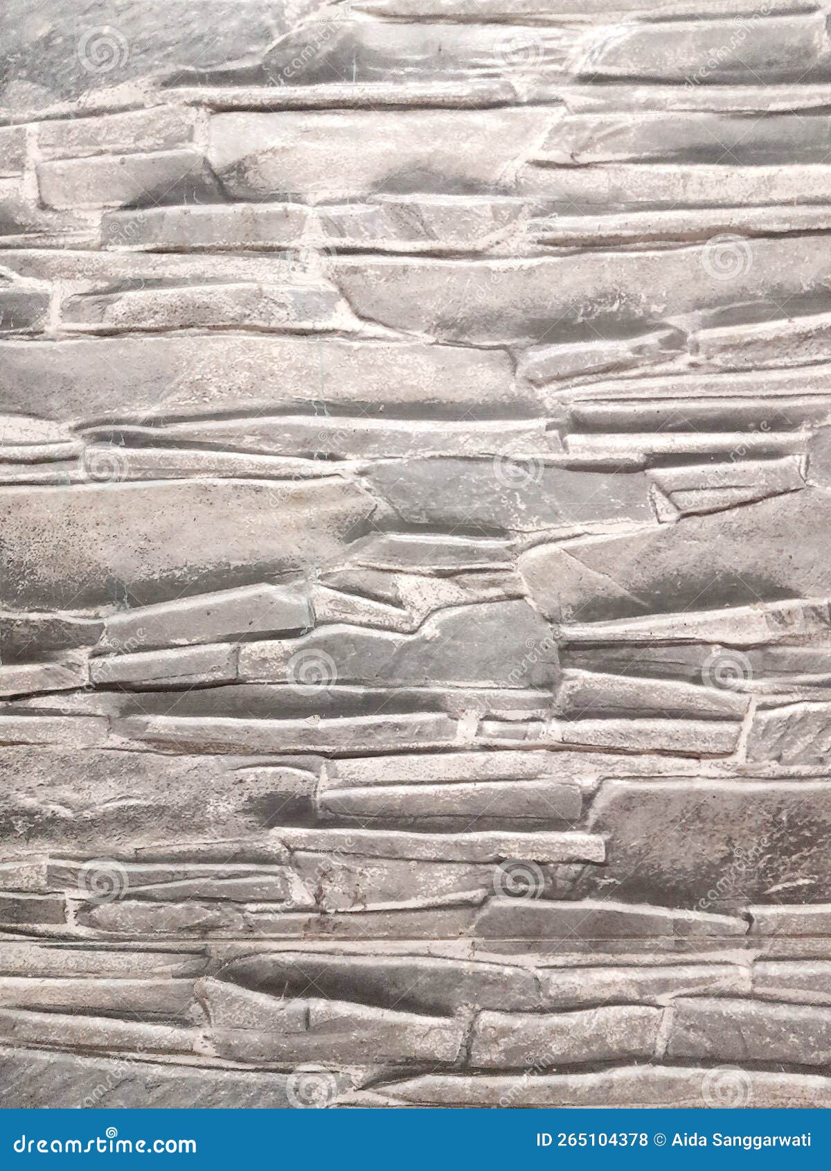 Gray Ceramic Wall with Embossed Stone Texture on the Wall of the House ...