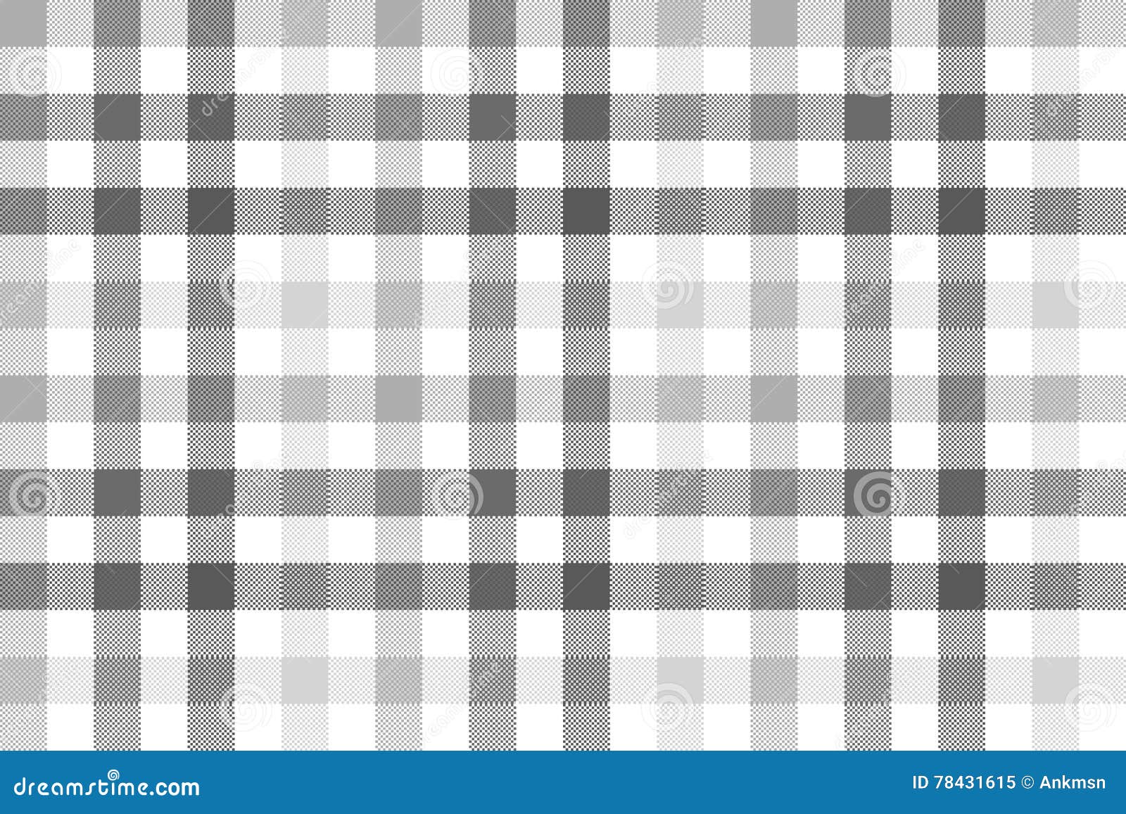Gray Check Plaid Seamless Pattern Stock Vector - Illustration of ...