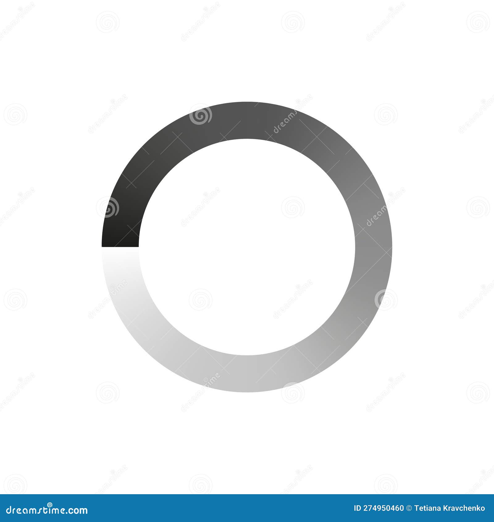 Gray Circle Icon, Great Design for Any Purposes. Vector Illustration ...