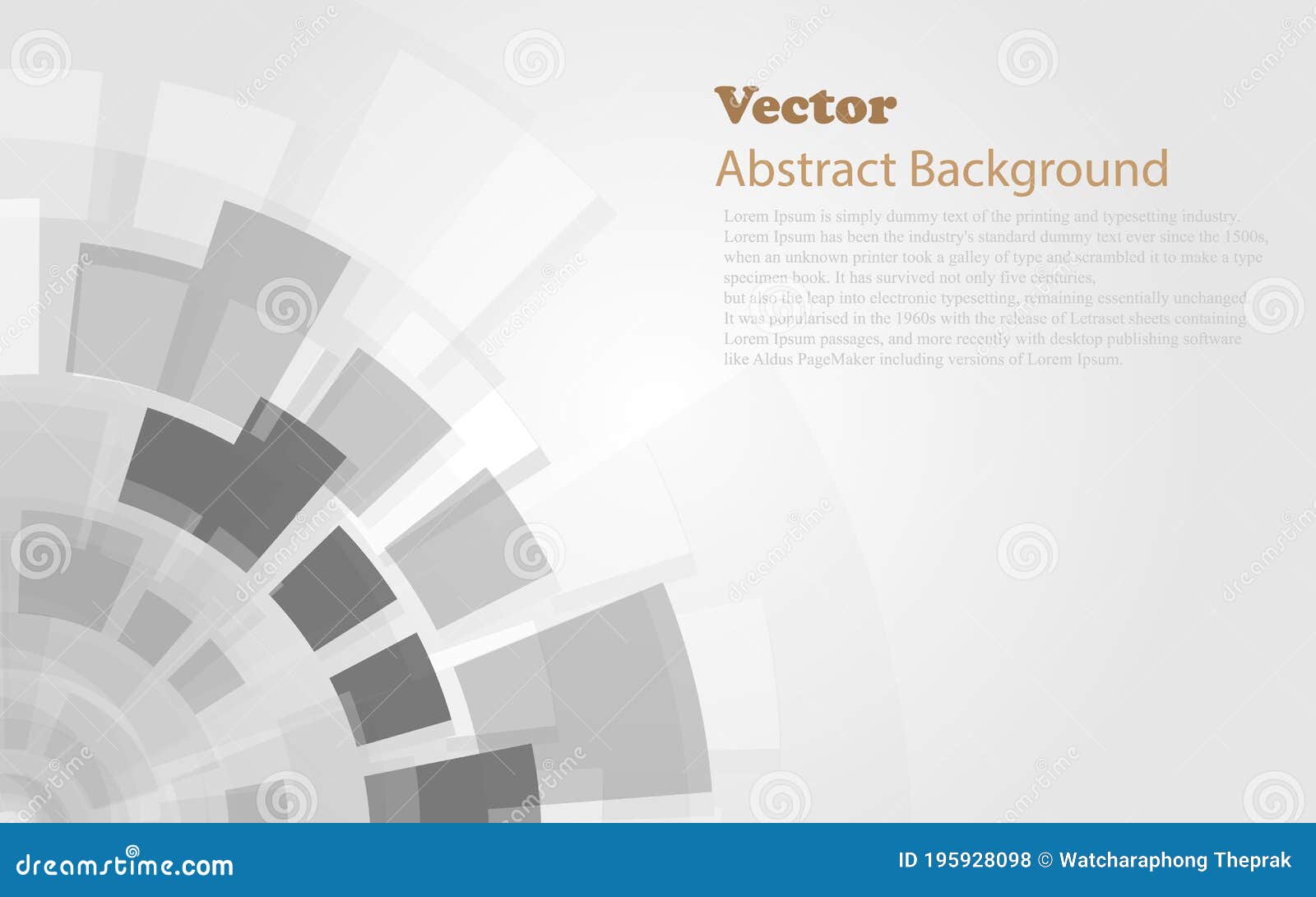 Gray Circle Tech Style Background Stock Vector - Illustration of gray ...