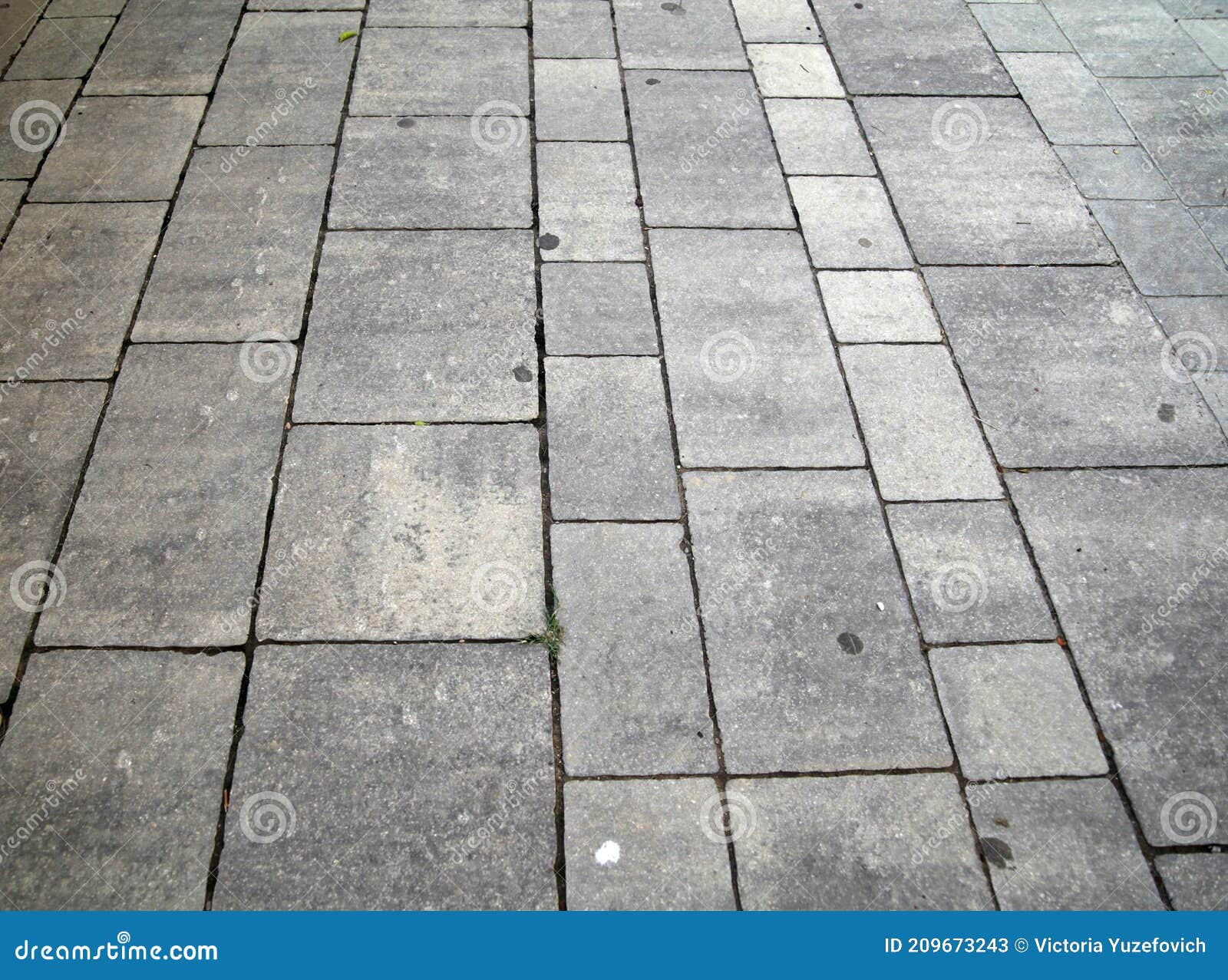 Gray Color Geometry Pavement or Floor Stock Image - Image of stone ...