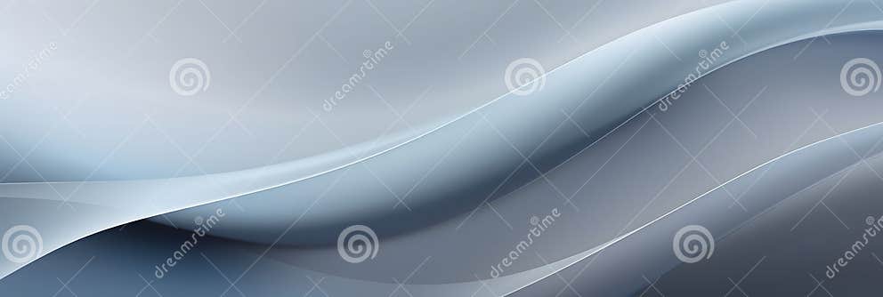 Gray Color Gradient Wave Background Stock Illustration - Illustration ...