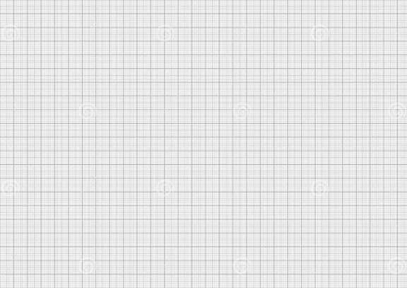 Gray Color Graph Paper on A4 Sheet Size Stock Illustration ...