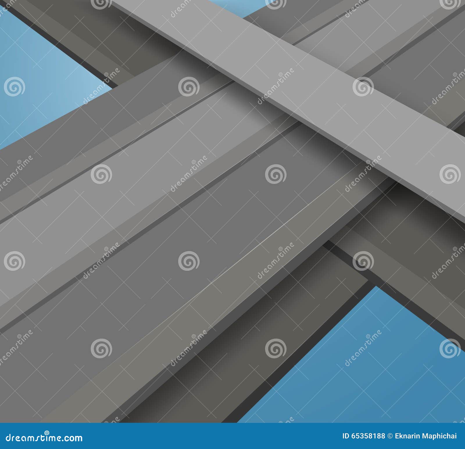 Gray Color Shape Geometry Abstract Background Stock Illustration ...