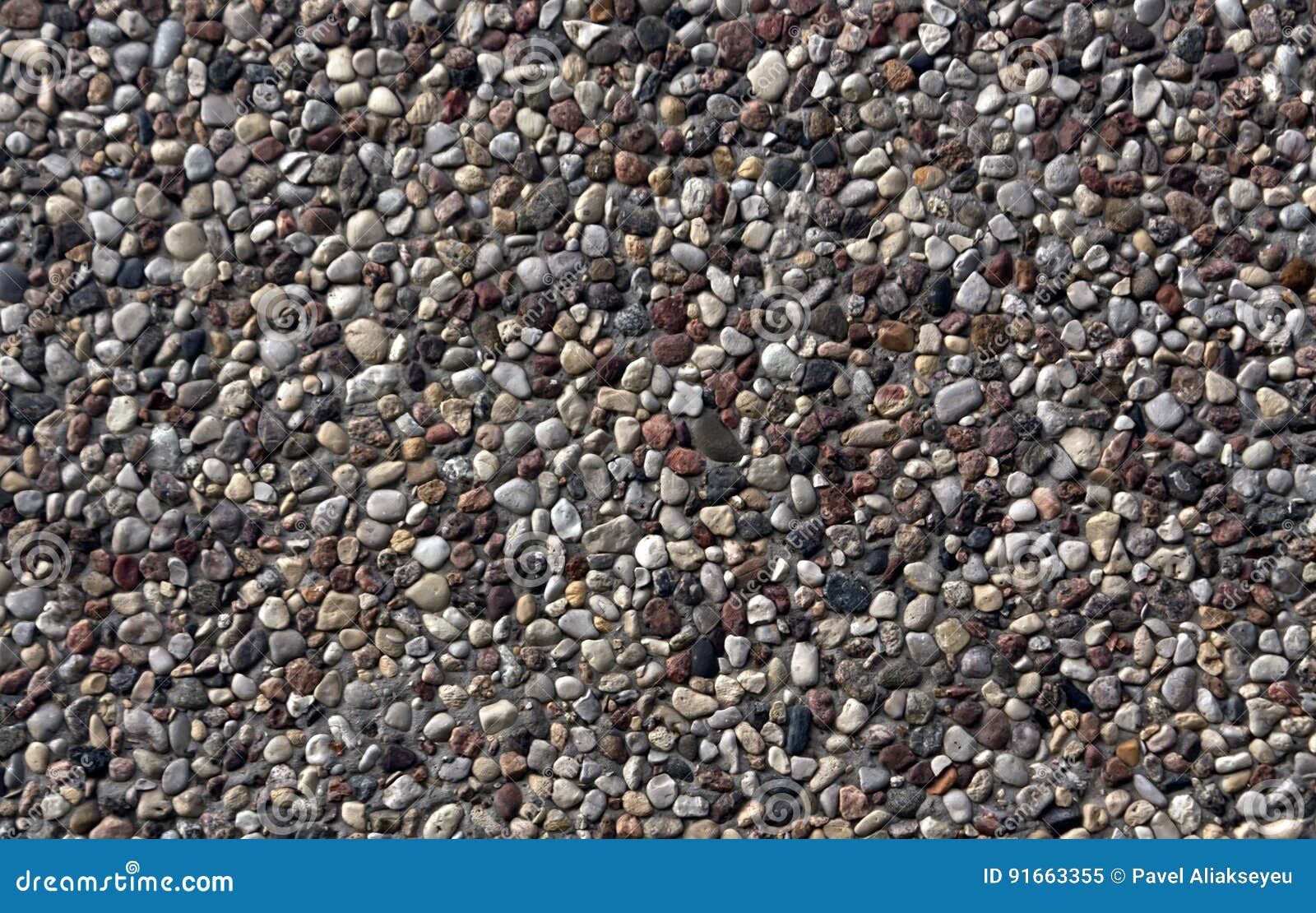 Gray Color Small Stones Pattern. Stock Image - Image of construction ...