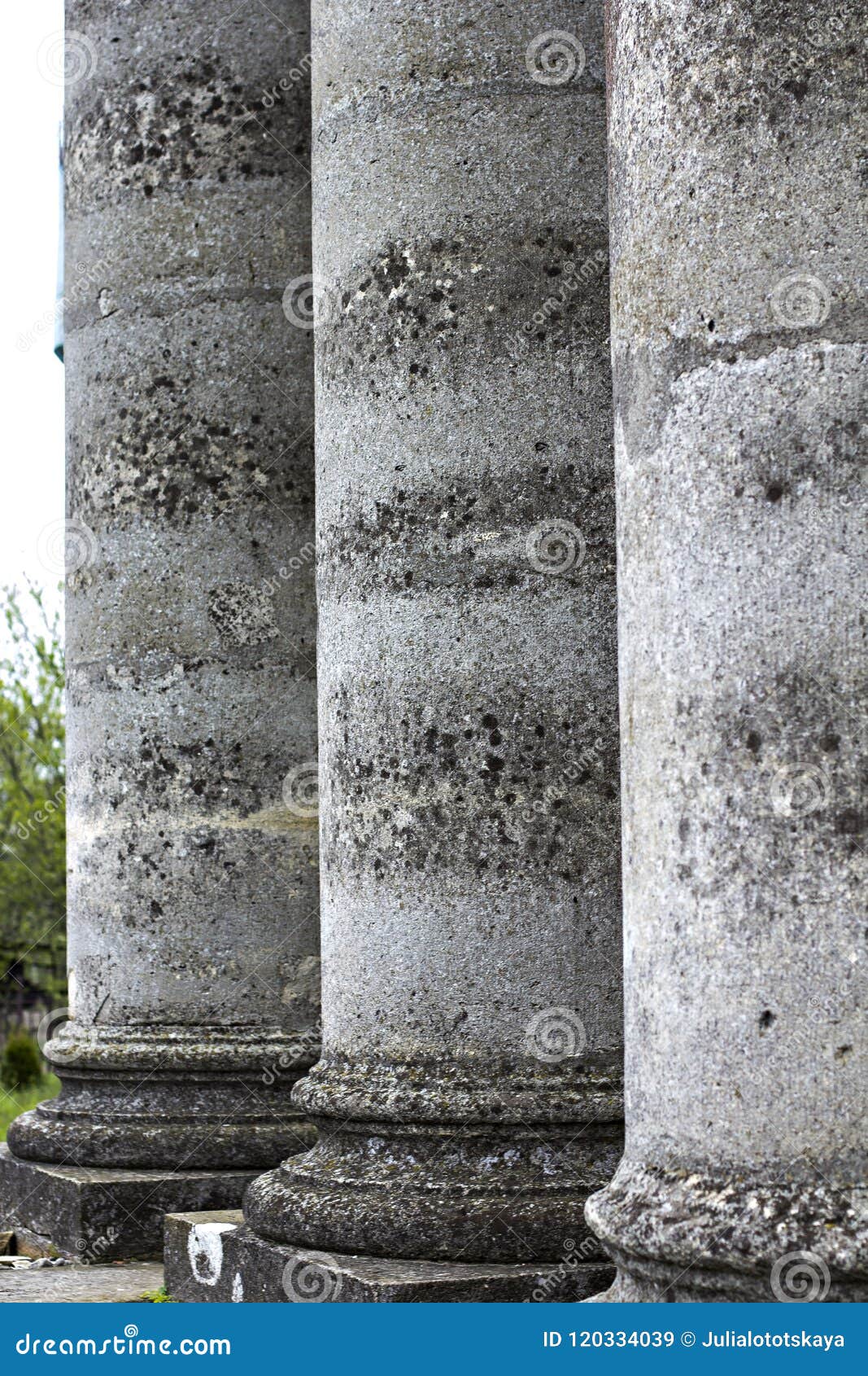 Gray Columns stock image. Image of culture, backdrop - 120334039