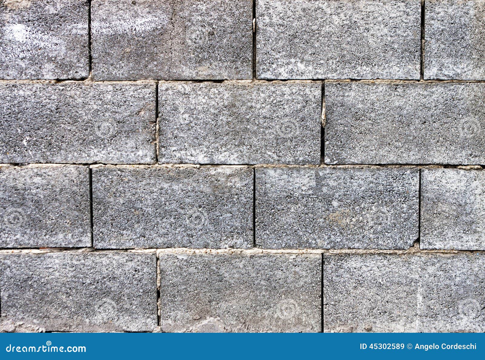 Gray Concrete Brick Wall Background Stock Image - Image of current ...