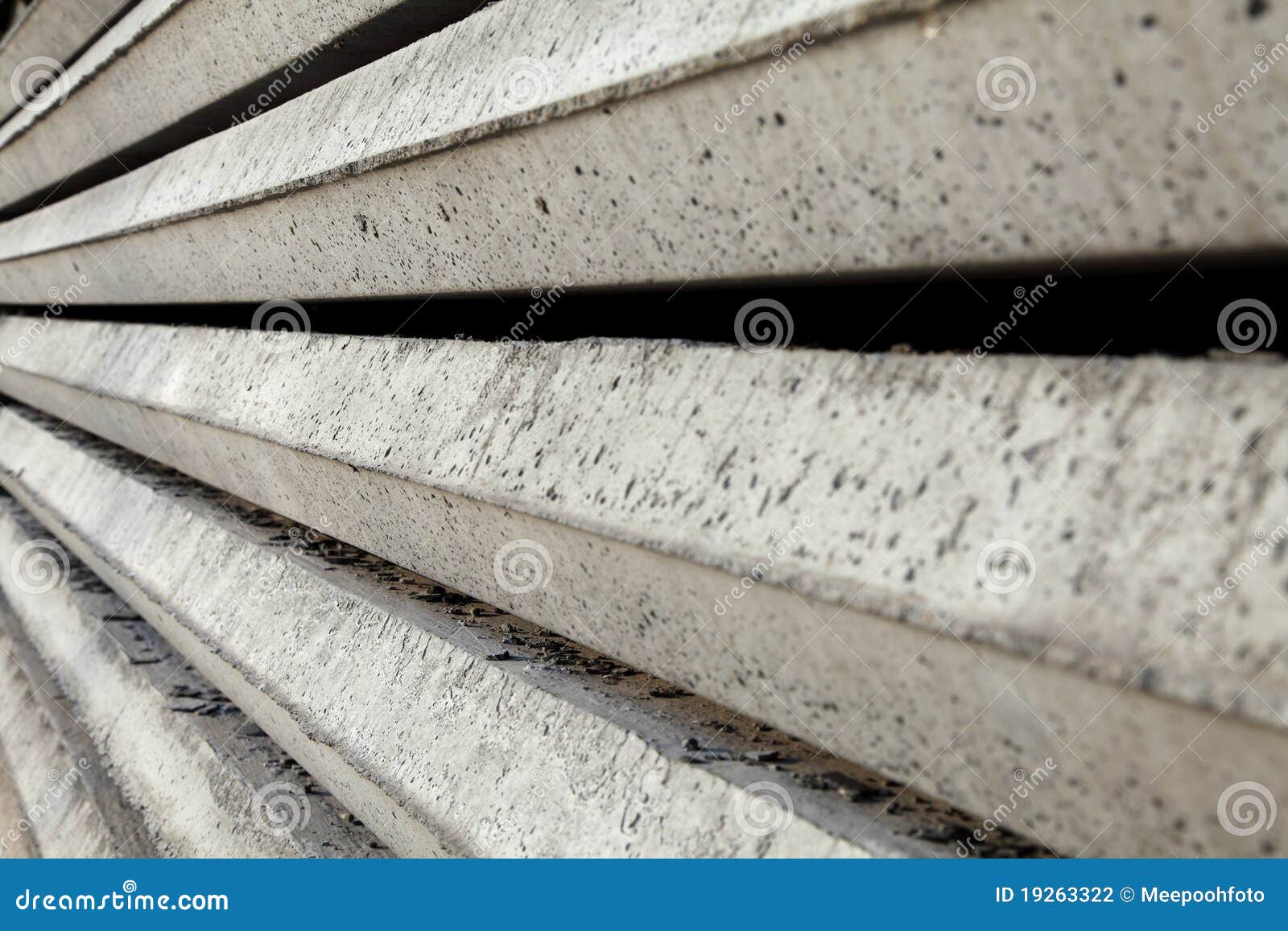 Gray Concrete Foundation Piles Texture Stock Photo - Image of ...