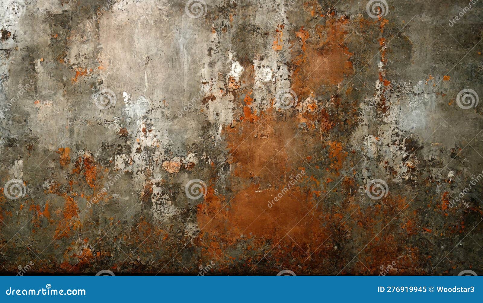 Gray Concrete Texture with Rust, Crackes and Scratches Stock Image ...