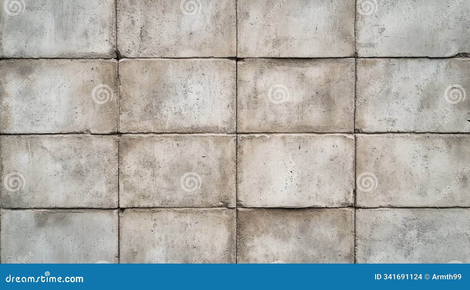 Gray Concrete Tile Wall Texture Seamless Pattern Stock Illustration ...