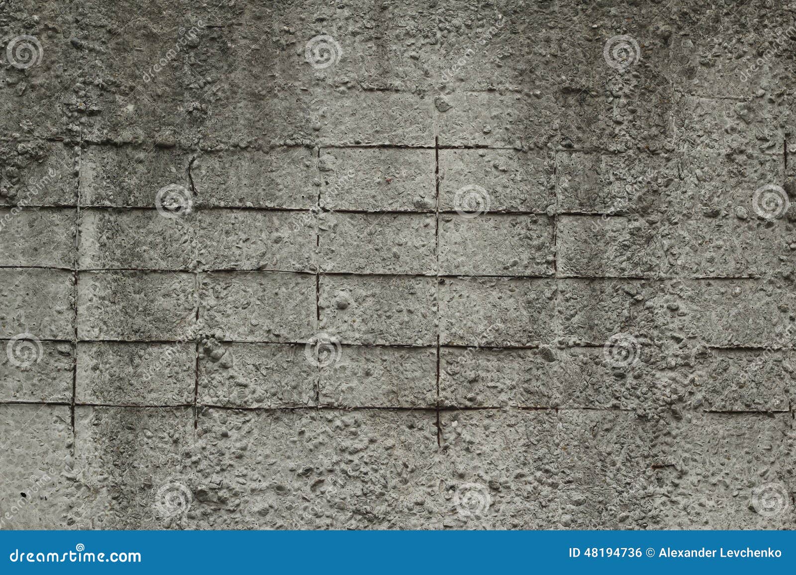 Gray Concrete Wall with Reinforcement Background Stock Photo - Image of ...