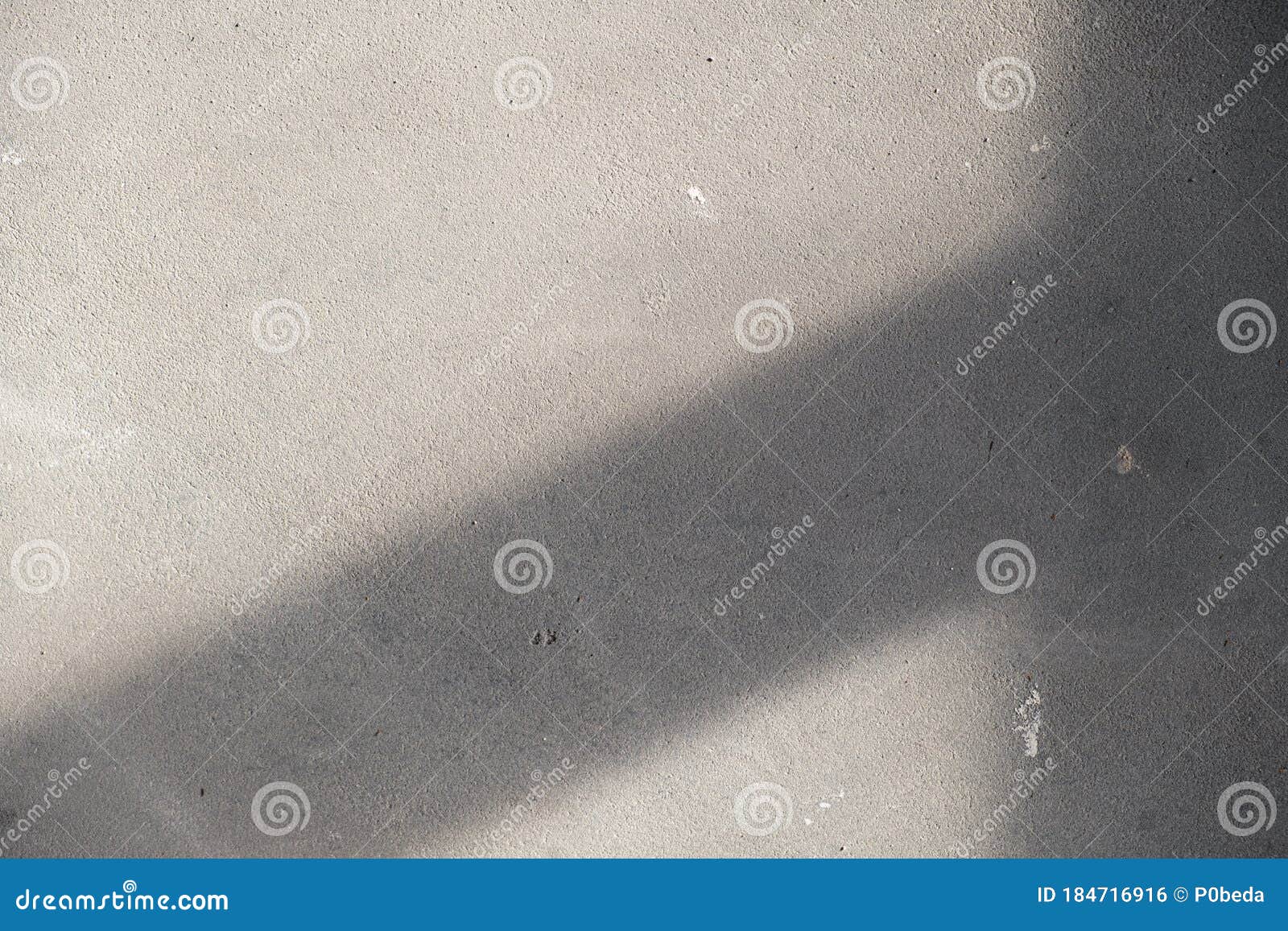 Gray Concrete Wall with Shadow. Stock Photo - Image of abstraction ...