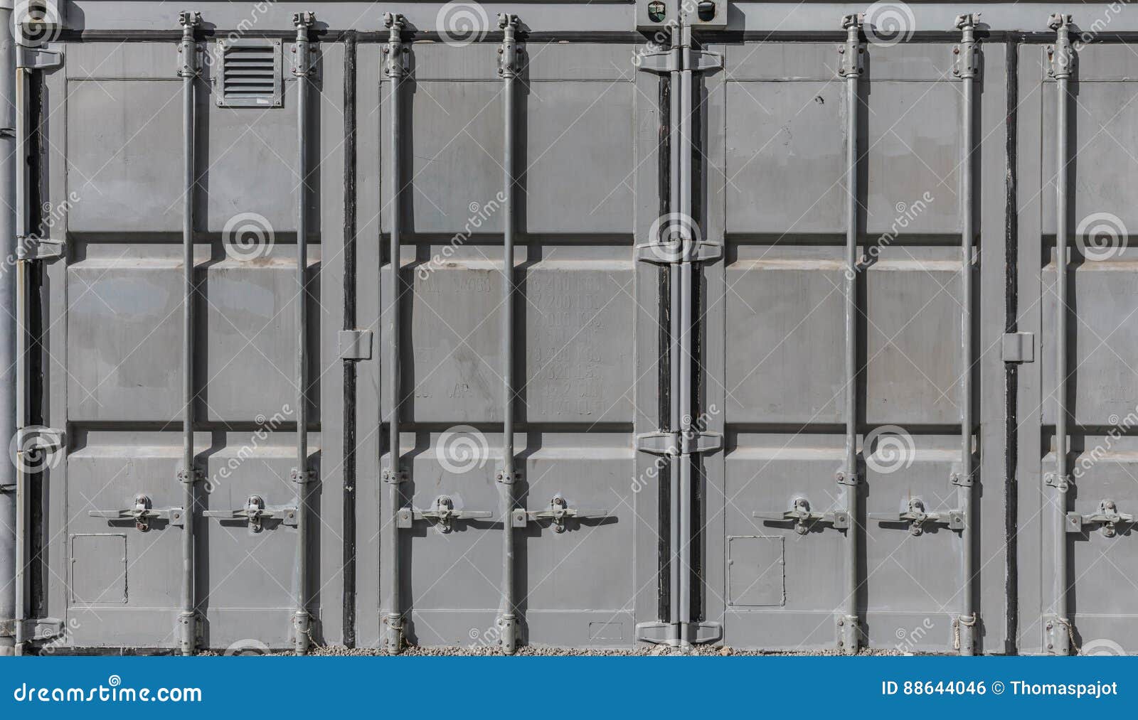Gray container stock photo. Image of grey, industry, storage - 88644046