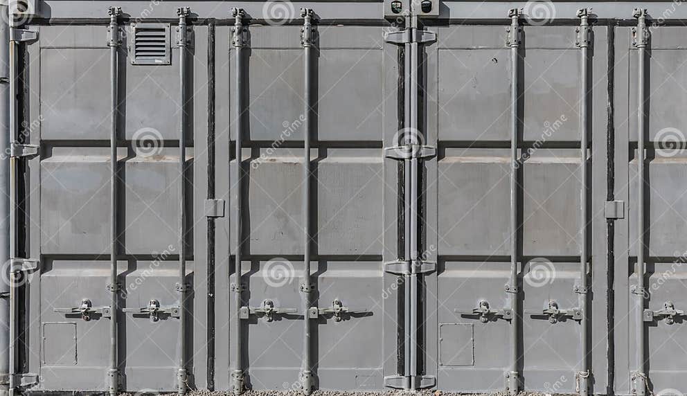 Gray container stock photo. Image of grey, industry, storage - 88644046