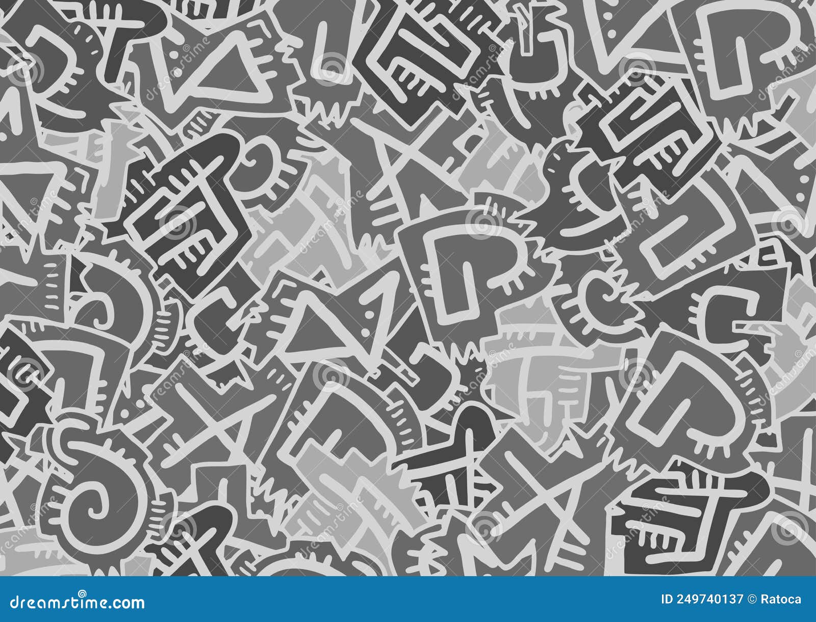 Gray cover stock vector. Illustration of decorative - 249740137