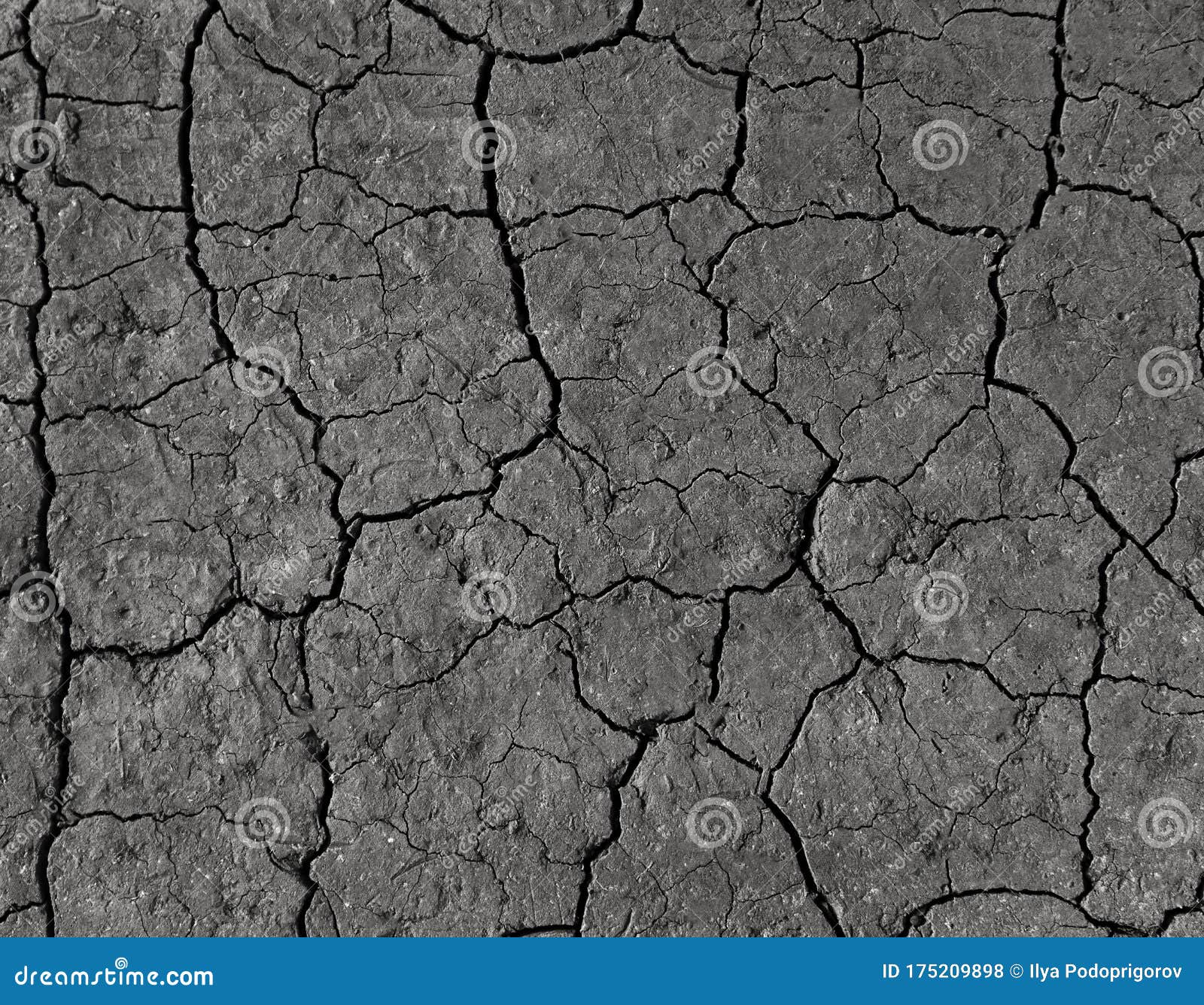 Gray Cracked Earth Background Texture Stock Photo - Image of black ...