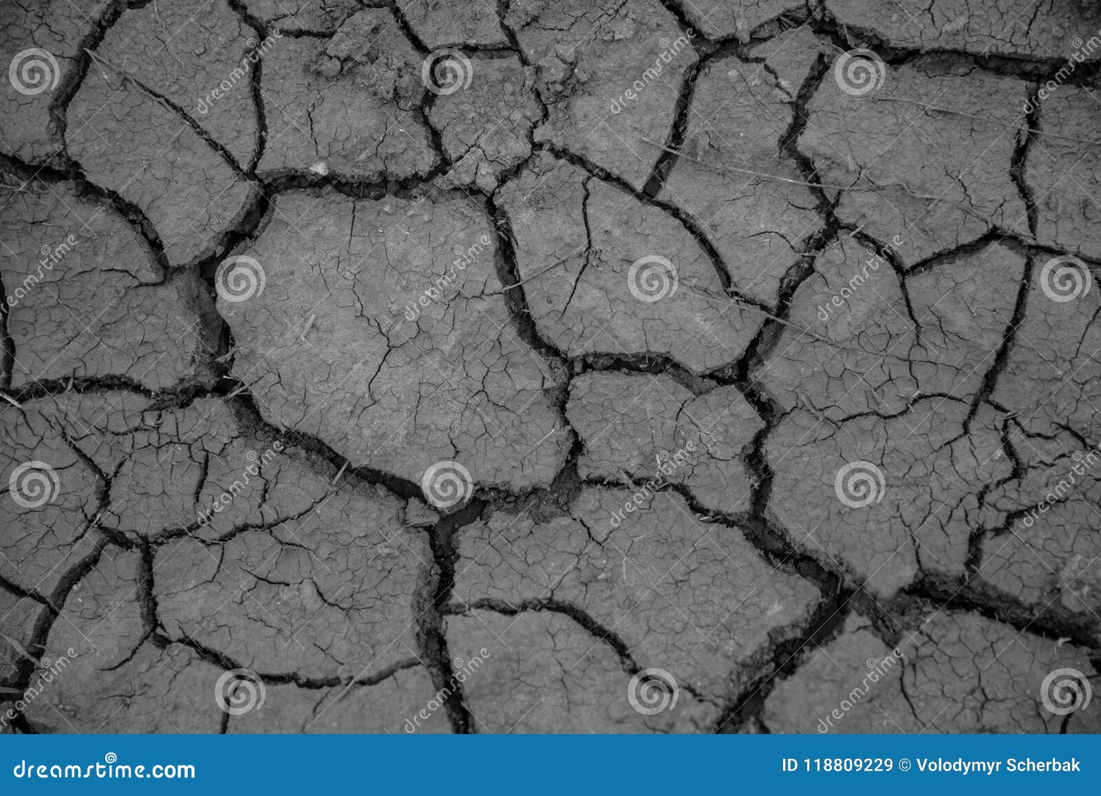 Gray Cracked Earth Background Texture Stock Image - Image of damage ...