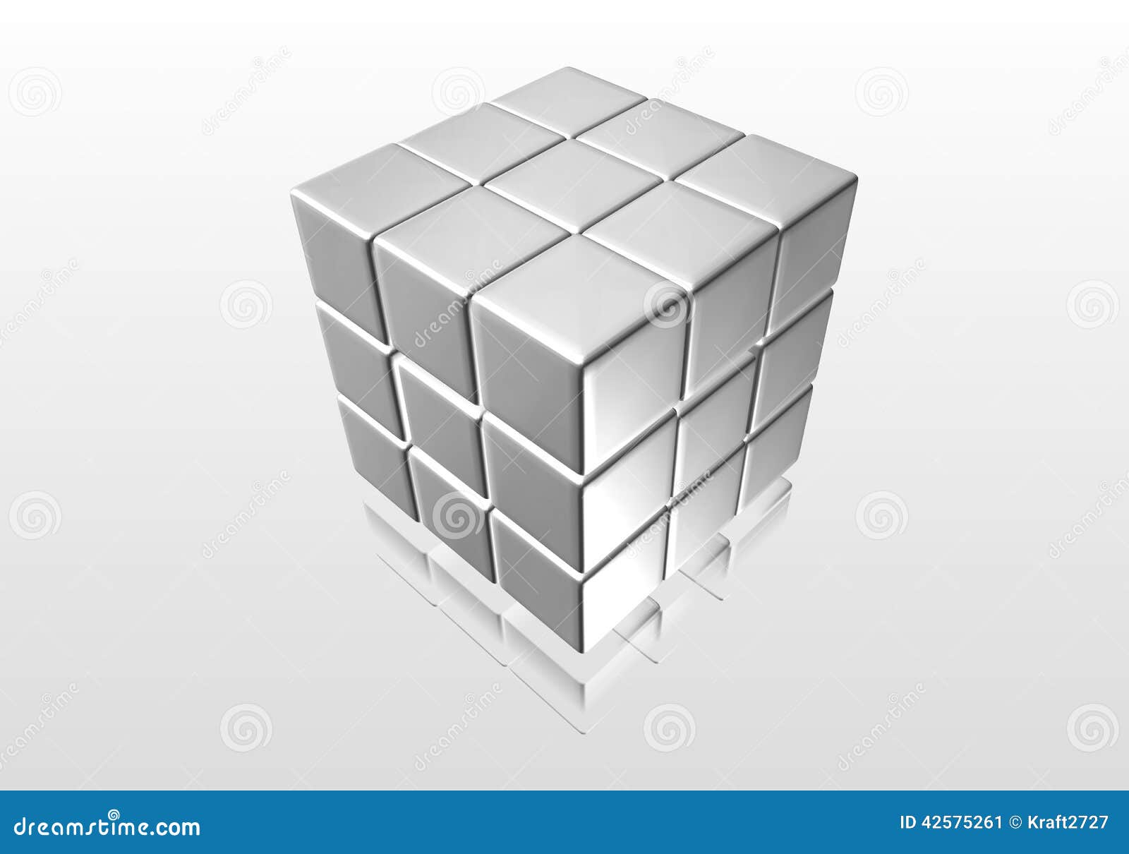 Gray Cube Collage Background. Neatly Arranged Cube Vector ...