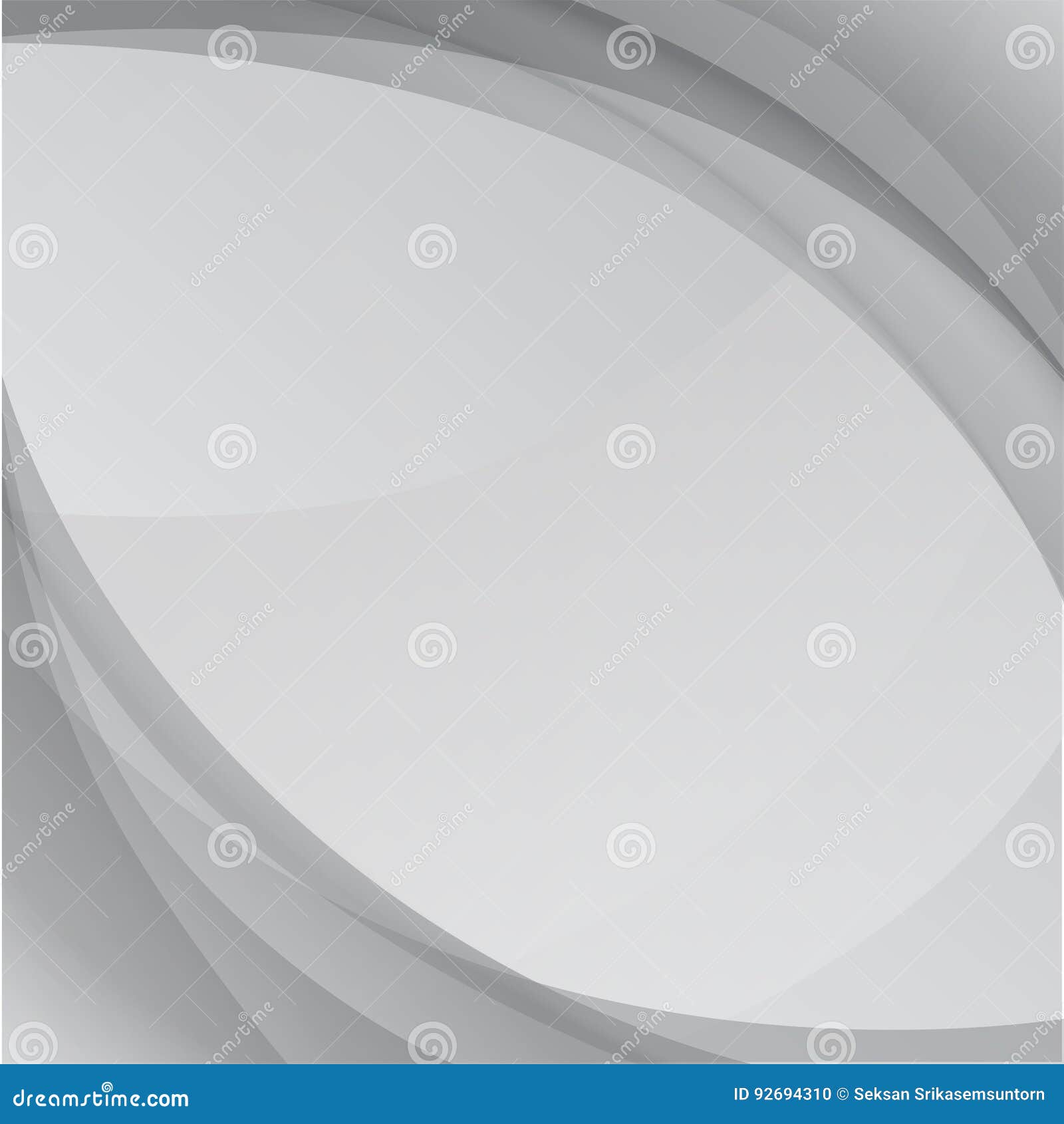 Gray Curve Abstract Background Stock Vector - Illustration of business ...