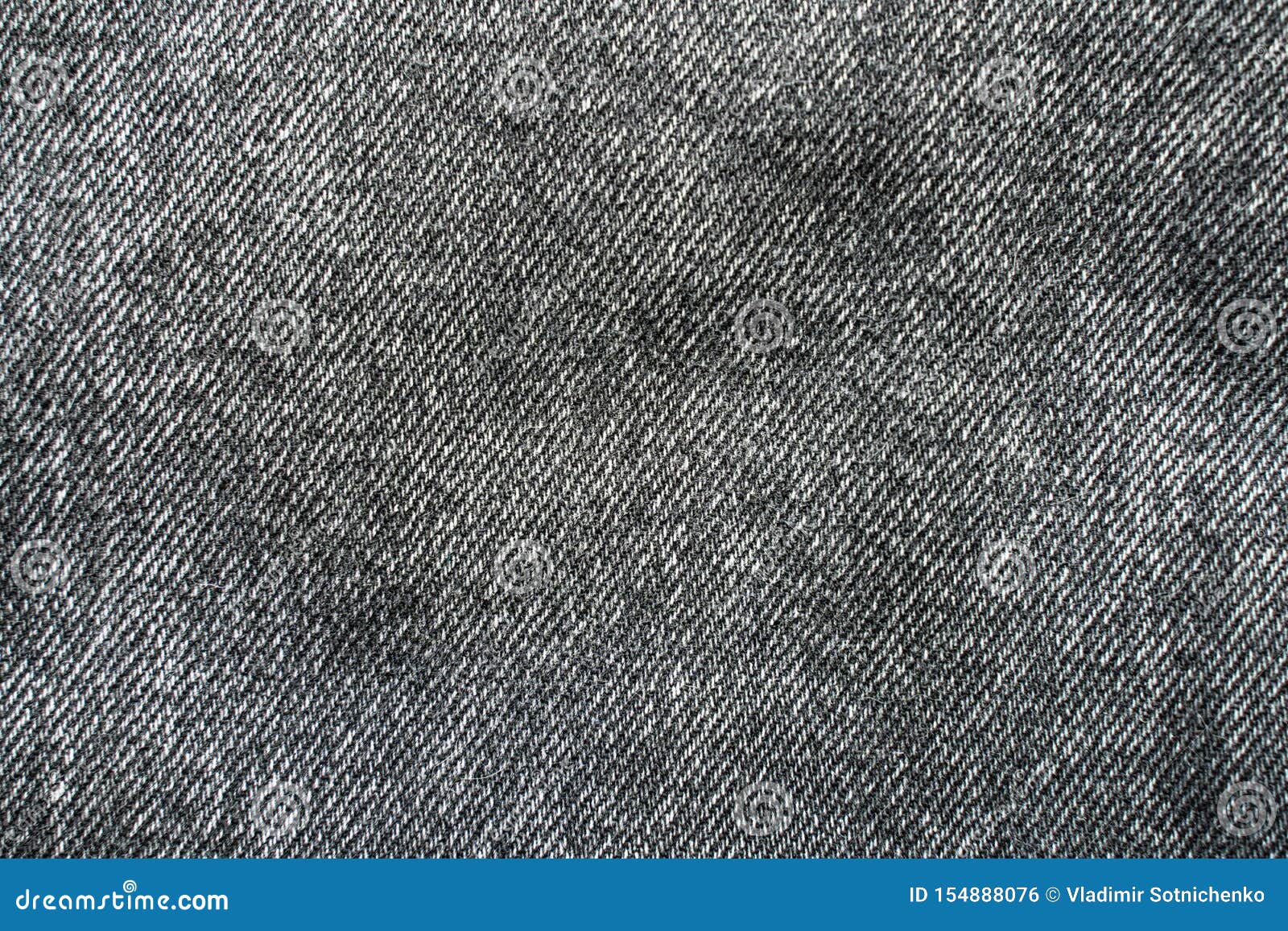 Gray denim fabric stock photo. Image of fabric, detail - 154888076