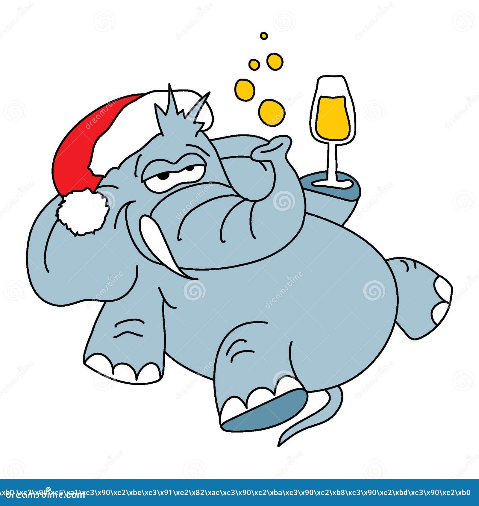 Gray Elephant on White Background Stock Vector - Illustration of nature ...