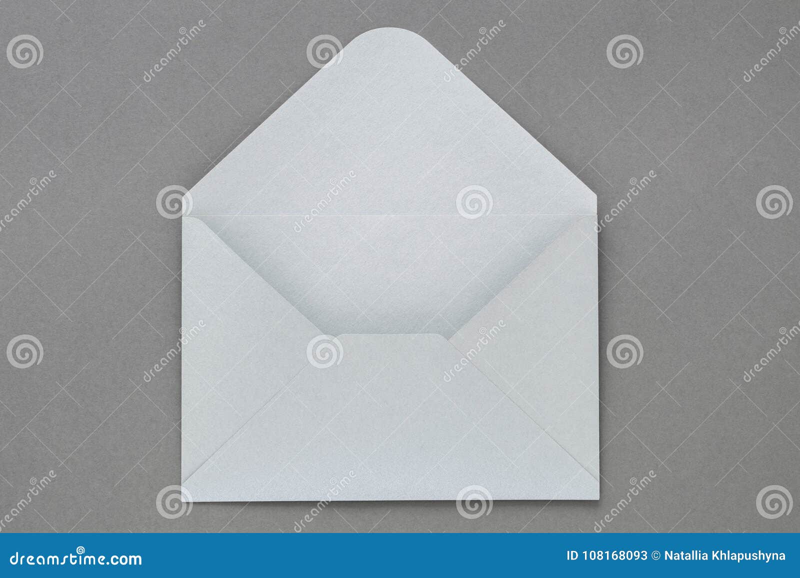 Gray Envelope on Dark Gray Background. Stock Image - Image of postal ...