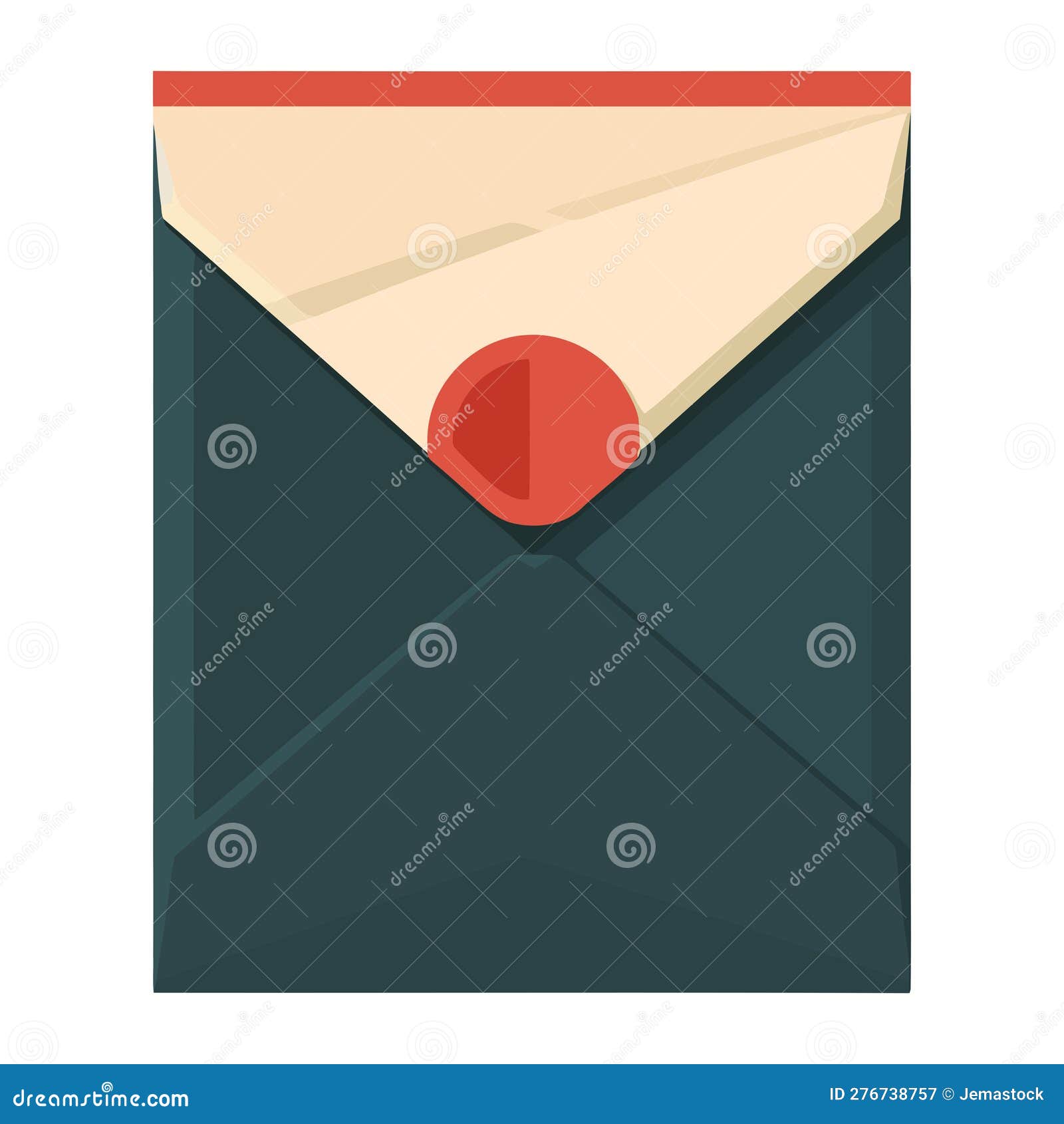 Gray envelope mail stock vector. Illustration of postal - 276738757