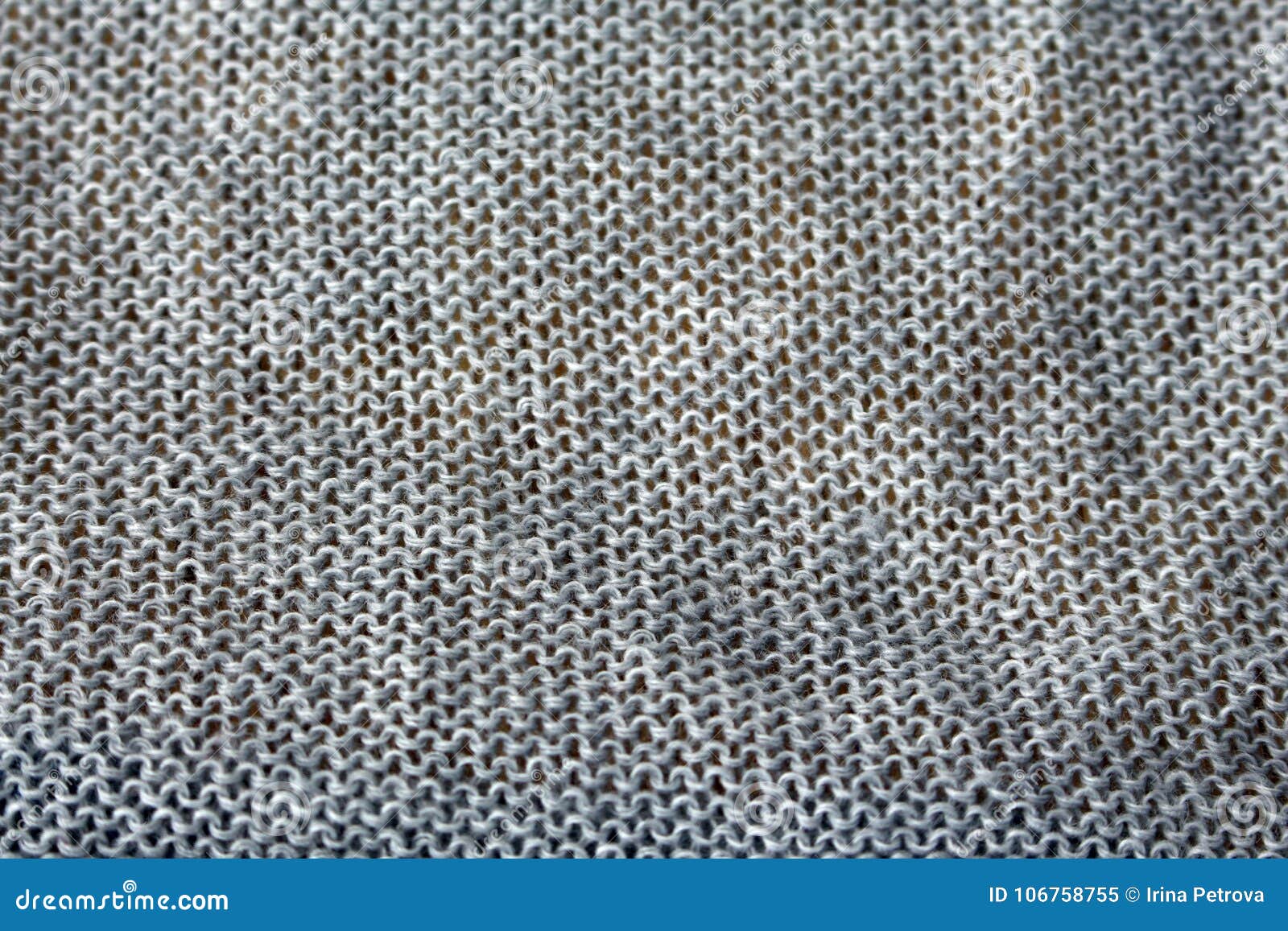 Grey Wool Knitted Background Stock Image - Image of detail, industry ...