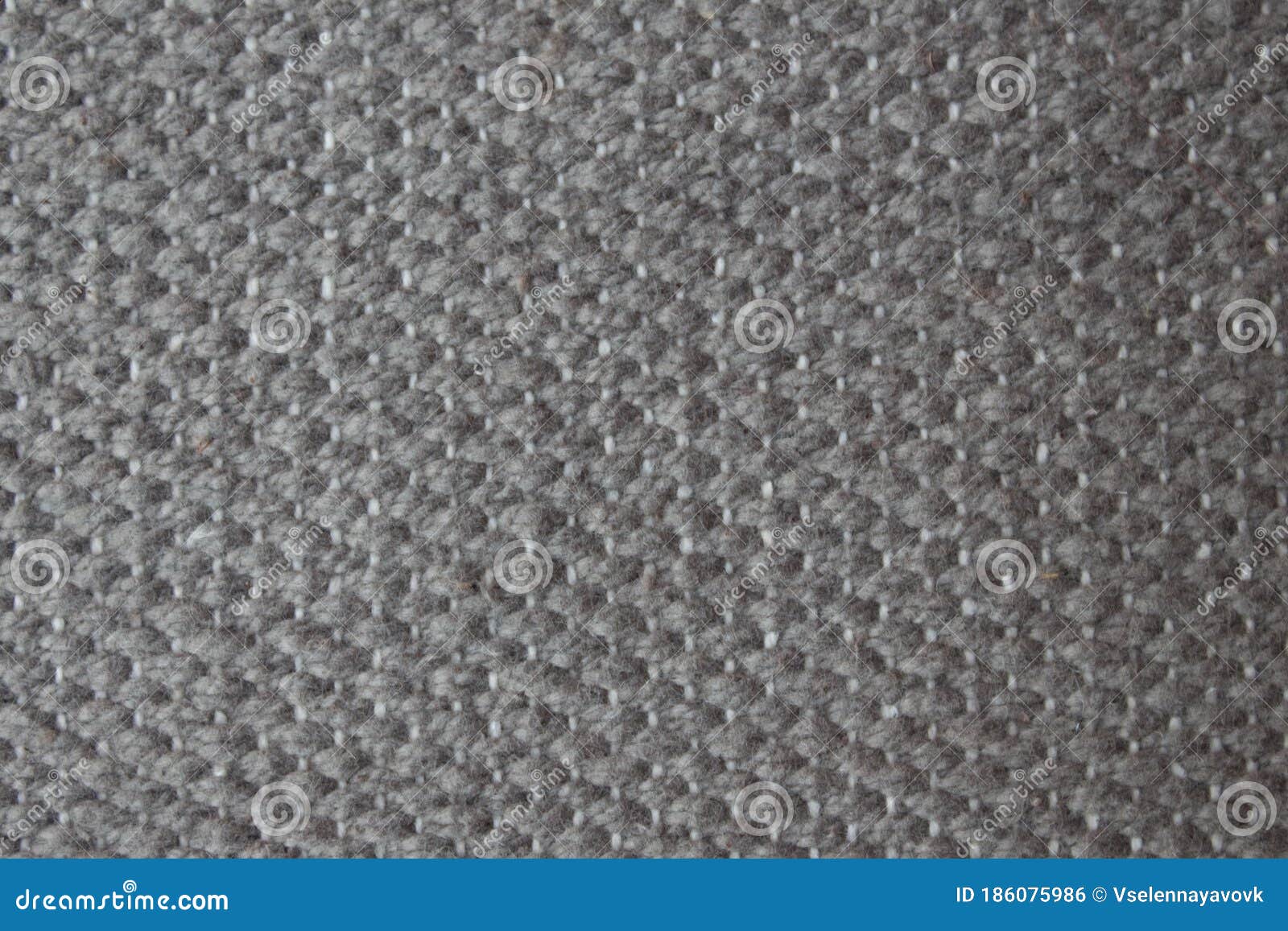 Gray Fabric Texture with Large Threads. Top View Stock Photo - Image of ...