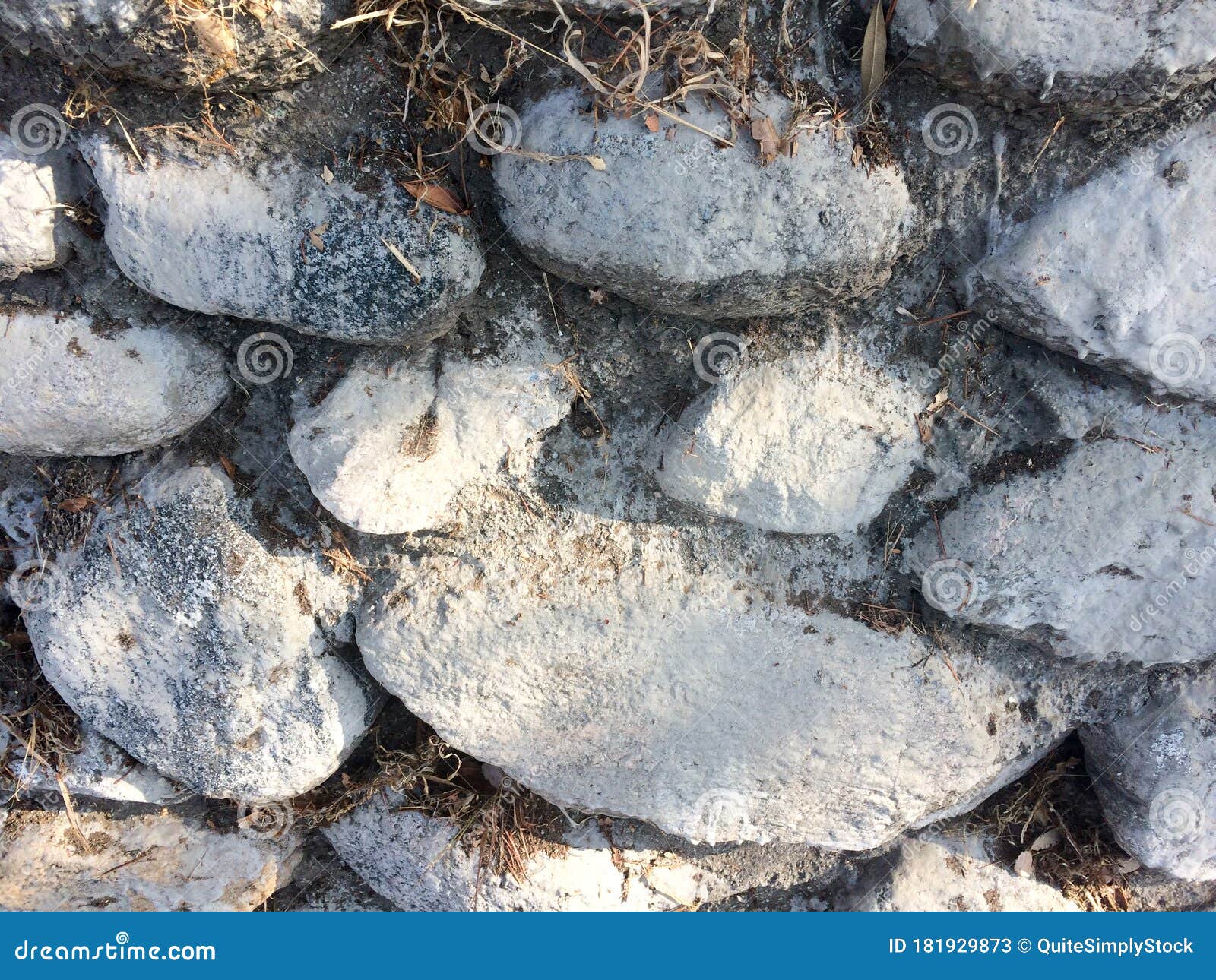 Gray Fieldstone Wall Background Pattern of Stone Stock Image - Image of ...